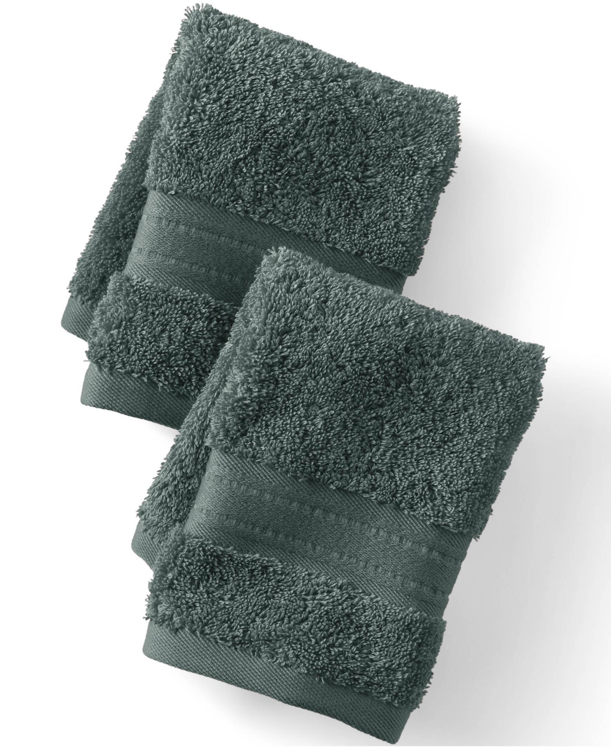 Click here for Lands End Premium Supima Cotton 2-Piece Washcloth... prices
