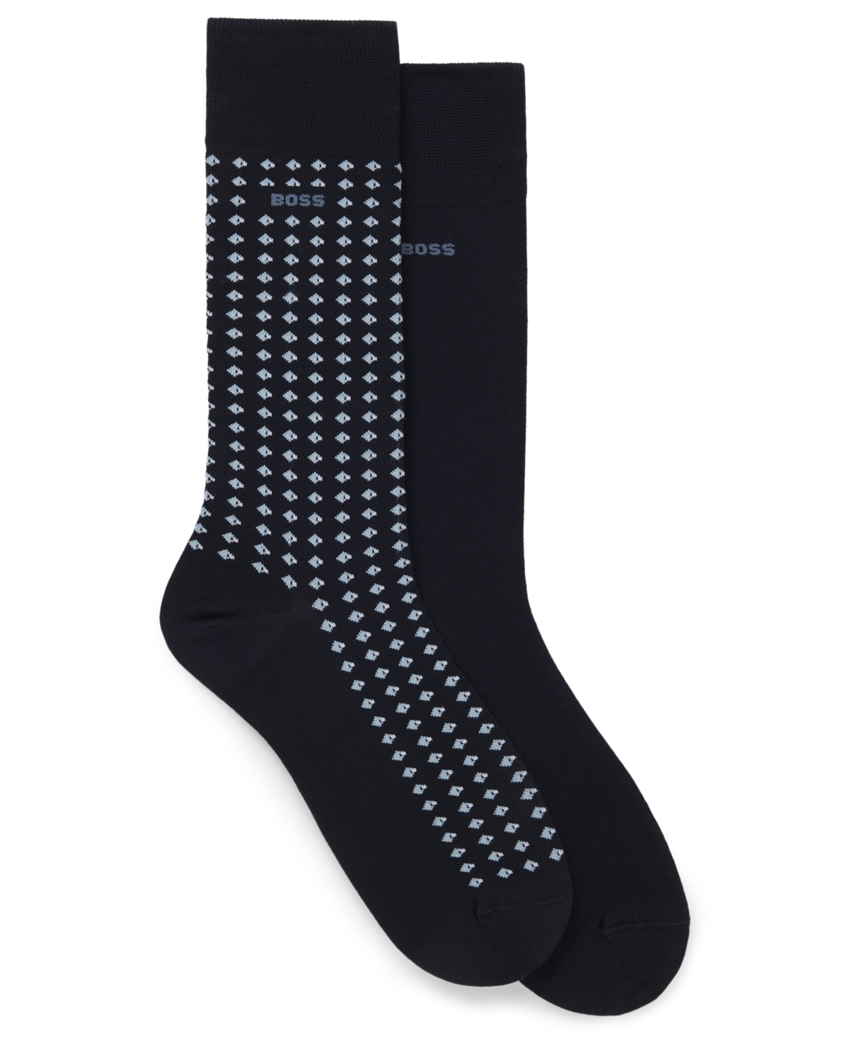 Click here for Hugo Boss Mens Mini Pattern Line and Dots Socks  2... prices