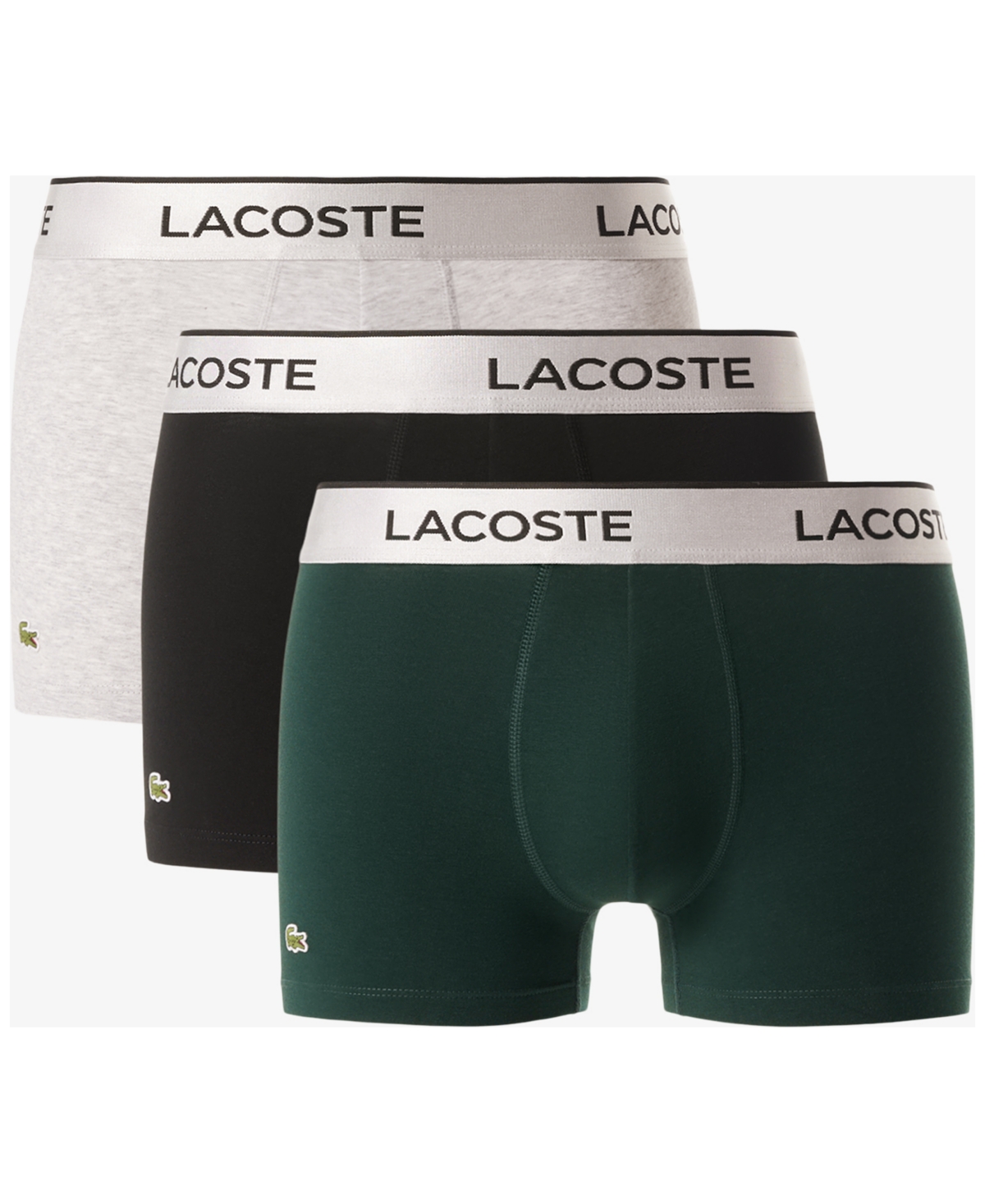 Click here for Lacoste Mens Regular-Fit Metallic Waistband Boxer... prices