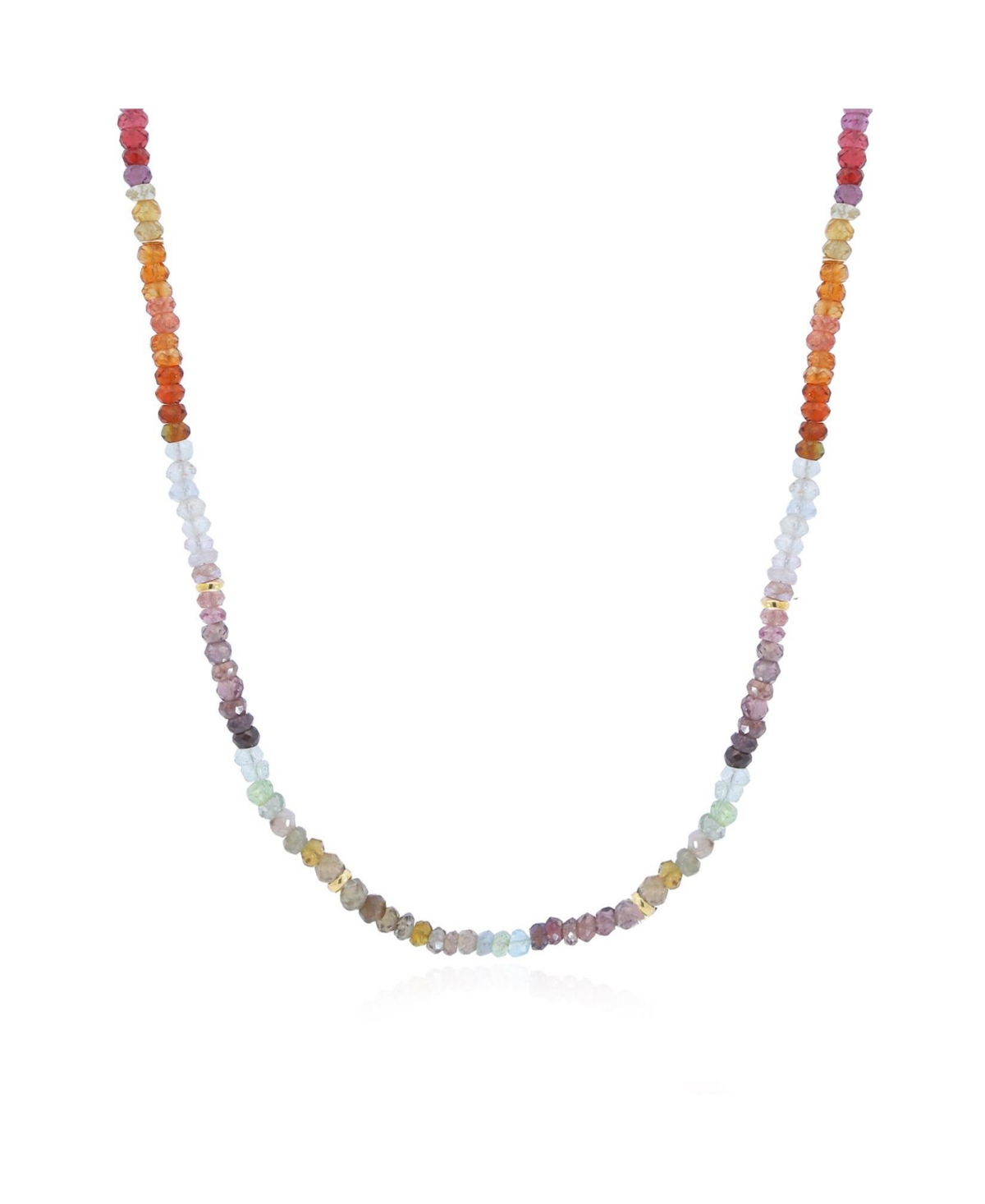 Click here for The Lovery Tundra Sapphire Bead Necklace - Tundra... prices