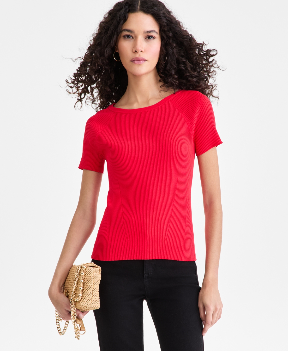 Click here for I.n.c. International Concepts Womens Short-Sleeve... prices