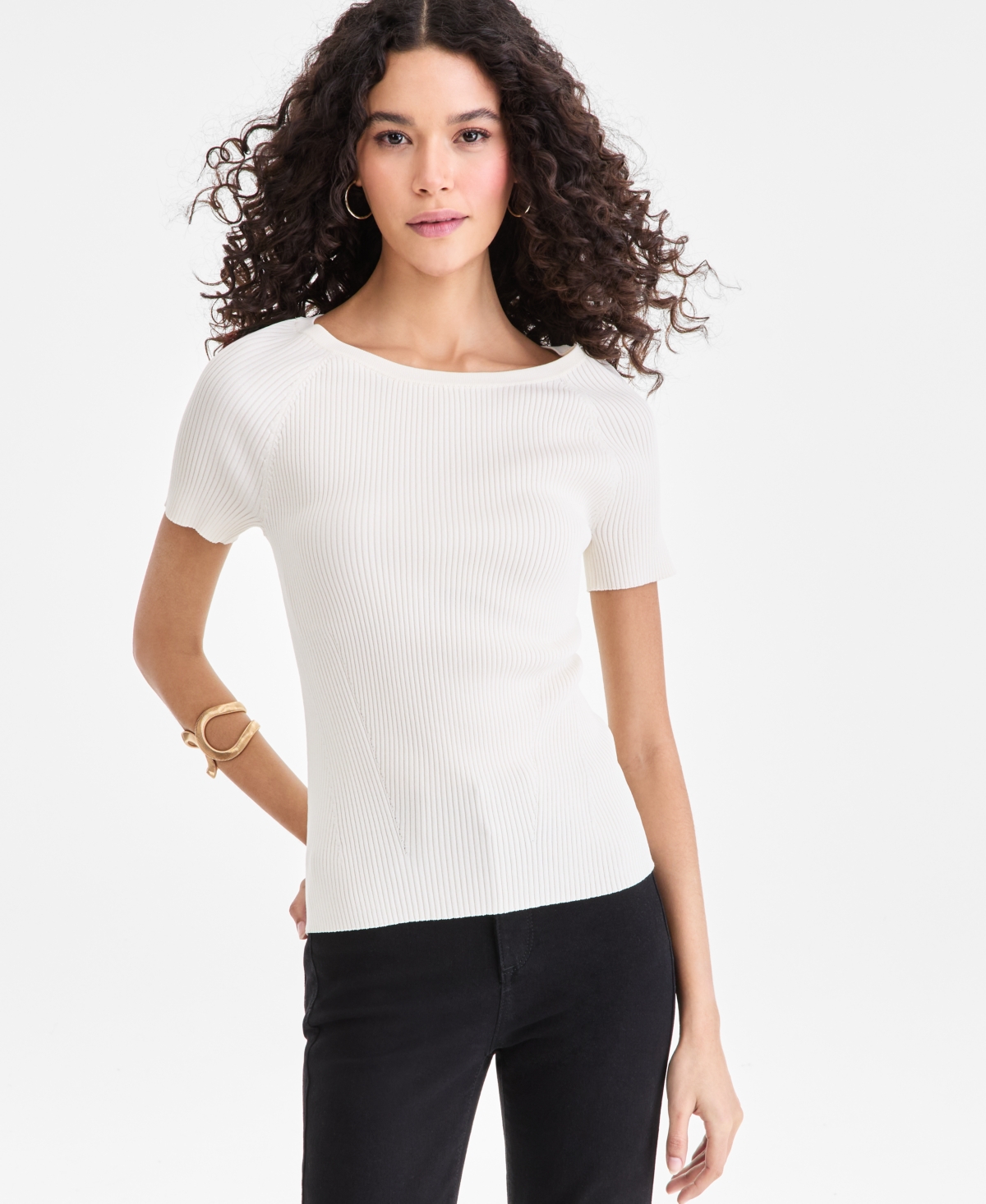 Click here for I.n.c. International Concepts Womens Short-Sleeve... prices