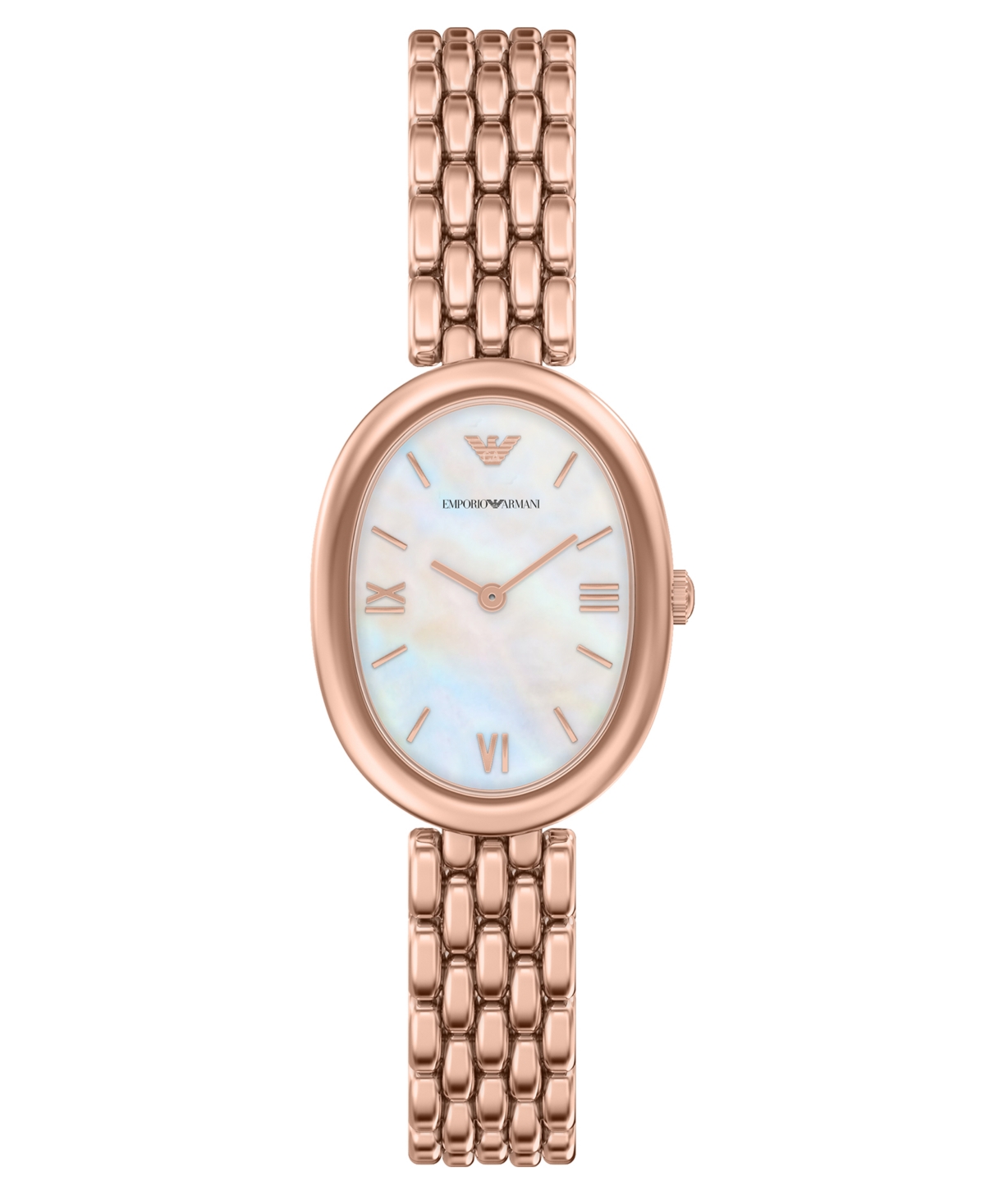 Click here for Emporio Armani Womens Quartz Two-Hand Rose Gold St... prices