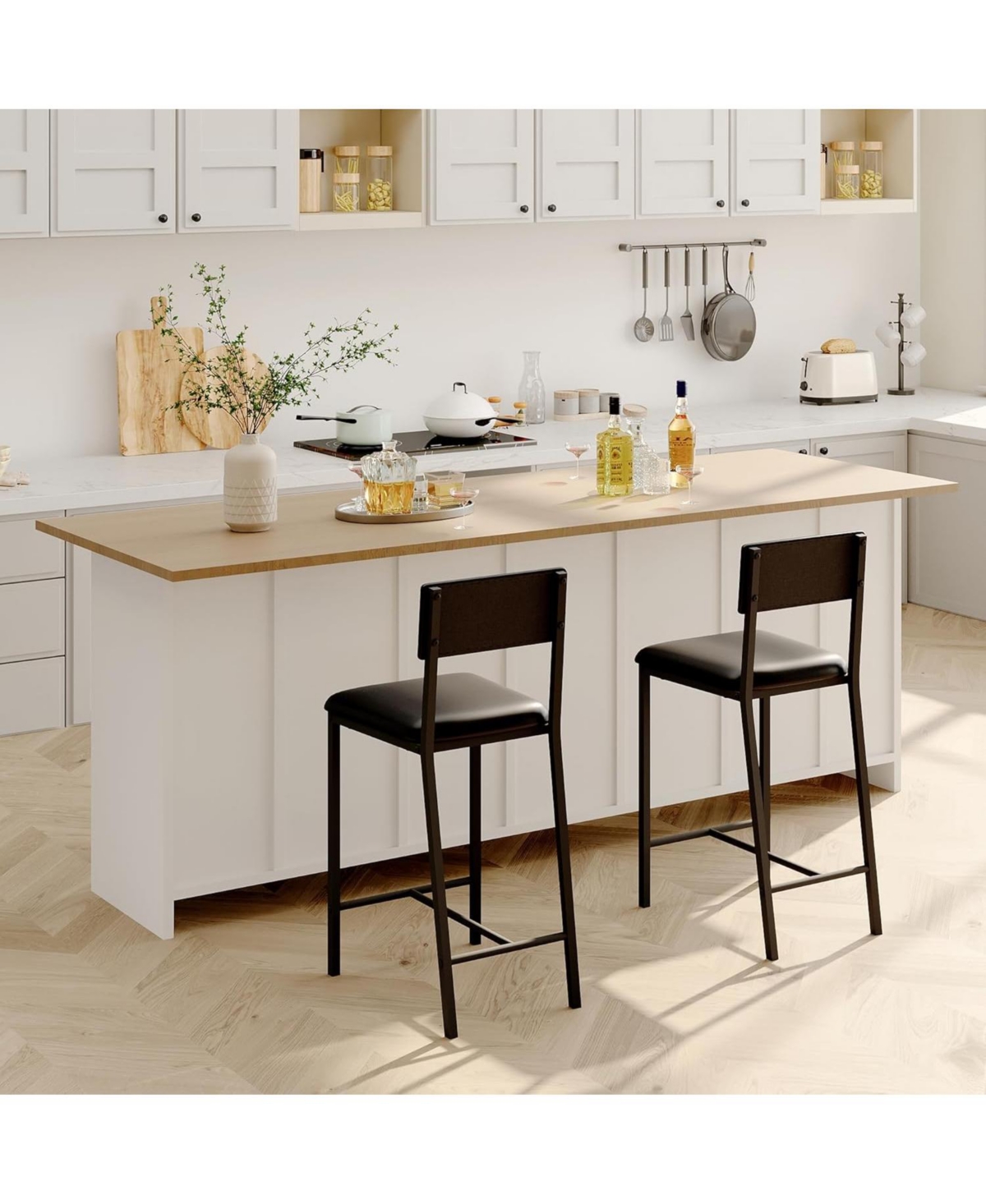 Click here for gaomon Dining Chairs Set of 2 Upholstered Pu Dinin... prices