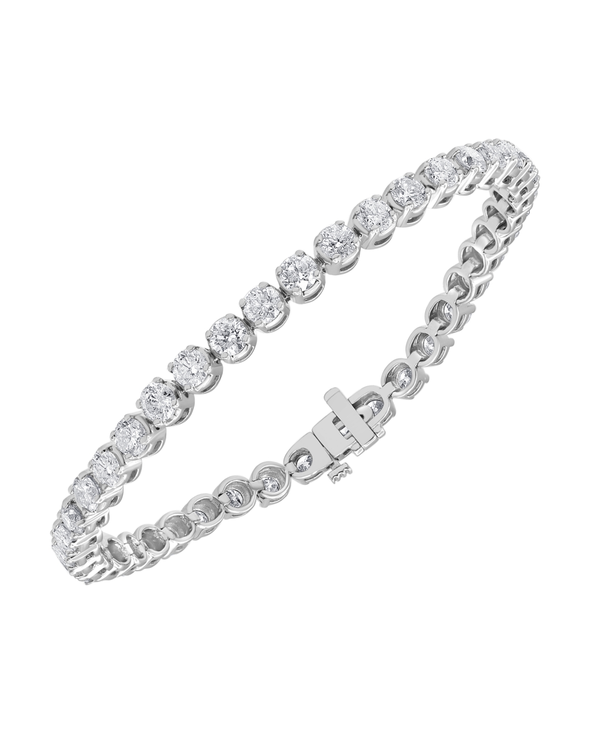 Click here for Macys Diamond Bracelet (8 ct. t.w.) in 14k White G... prices