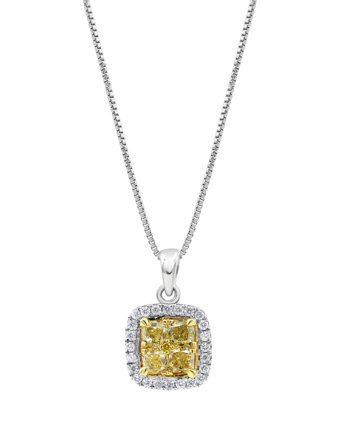 Click here for Macys Diamond Pendant Necklace (1 ct. t.w.) in 14k... prices
