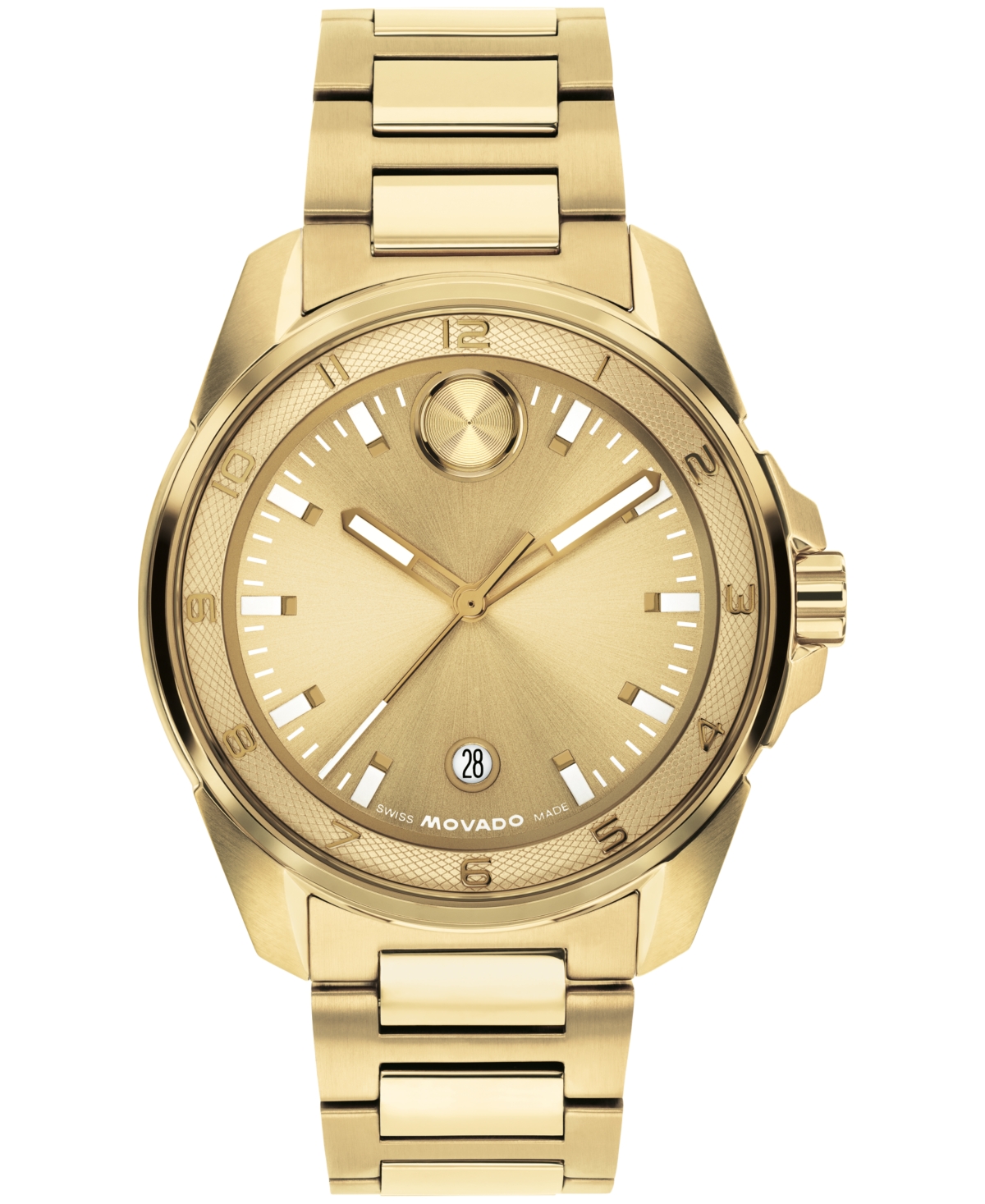 Click here for Movado Mens Bold Verso S Swiss Quartz Ionic Plated... prices