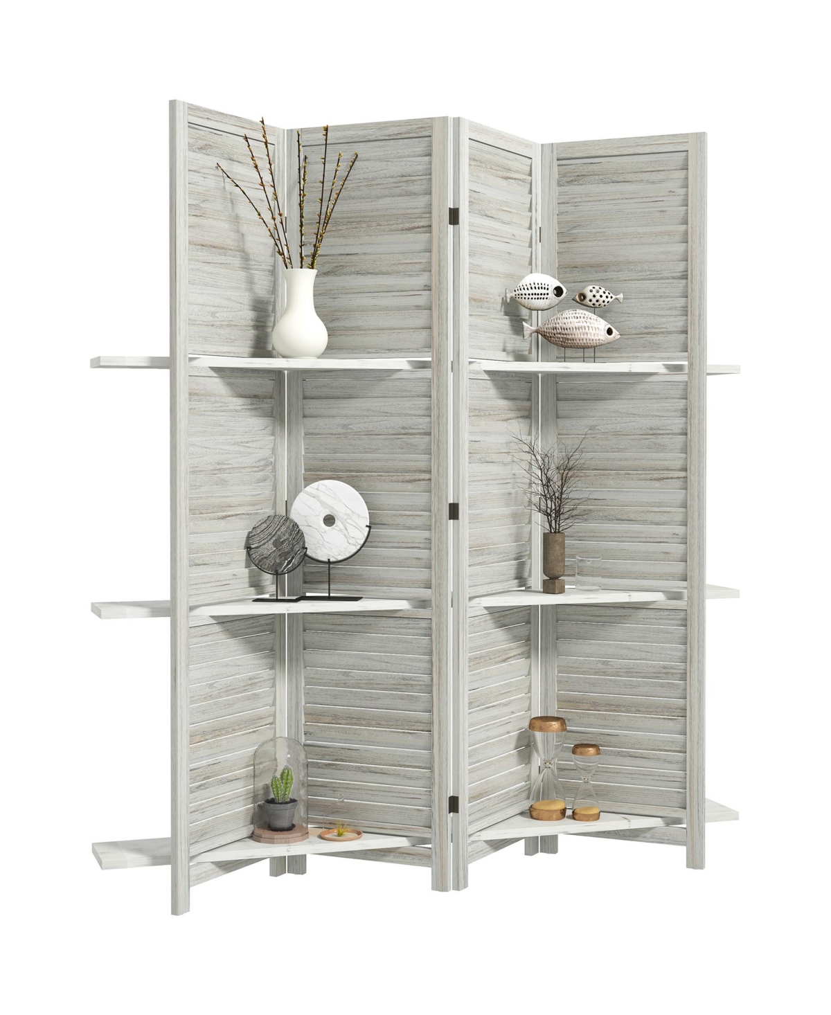 Click here for Homcom 4 Panel Privacy Screen  Room Divider with 3... prices