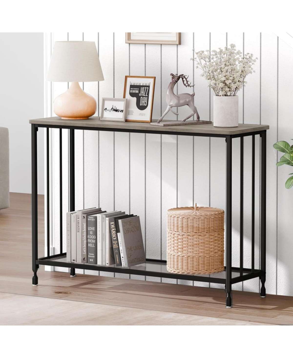 Click here for gaomon Console Table  Sofa Tables Narrow Entryway... prices