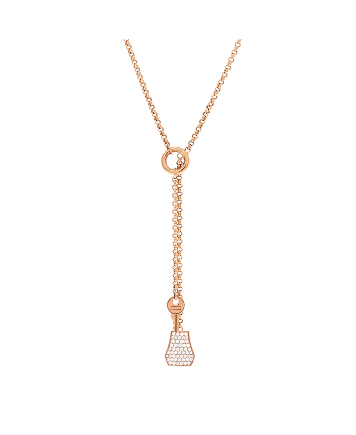 Click here for Pre-Owned HERMES Kelly Clochette Pendant Necklace... prices