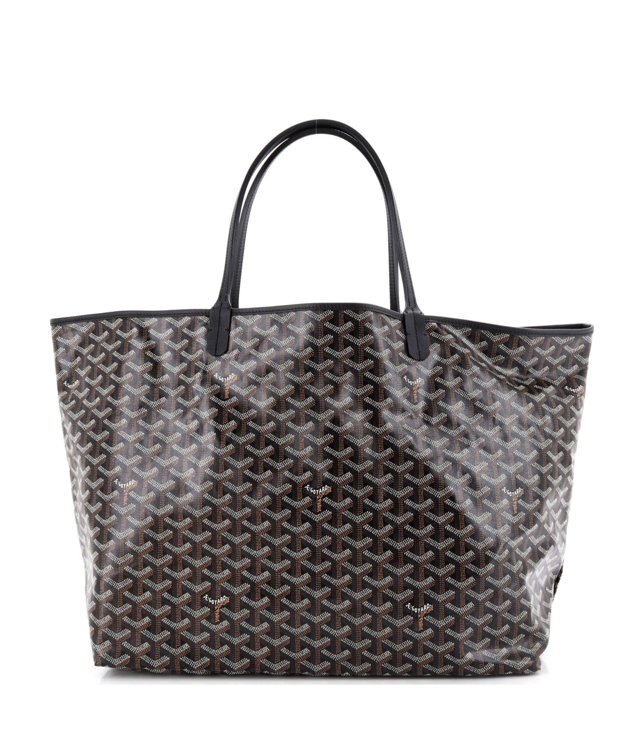 Click here for Pre-Owned Goyard Gm Saint Louis Tote Coated Canvas... prices