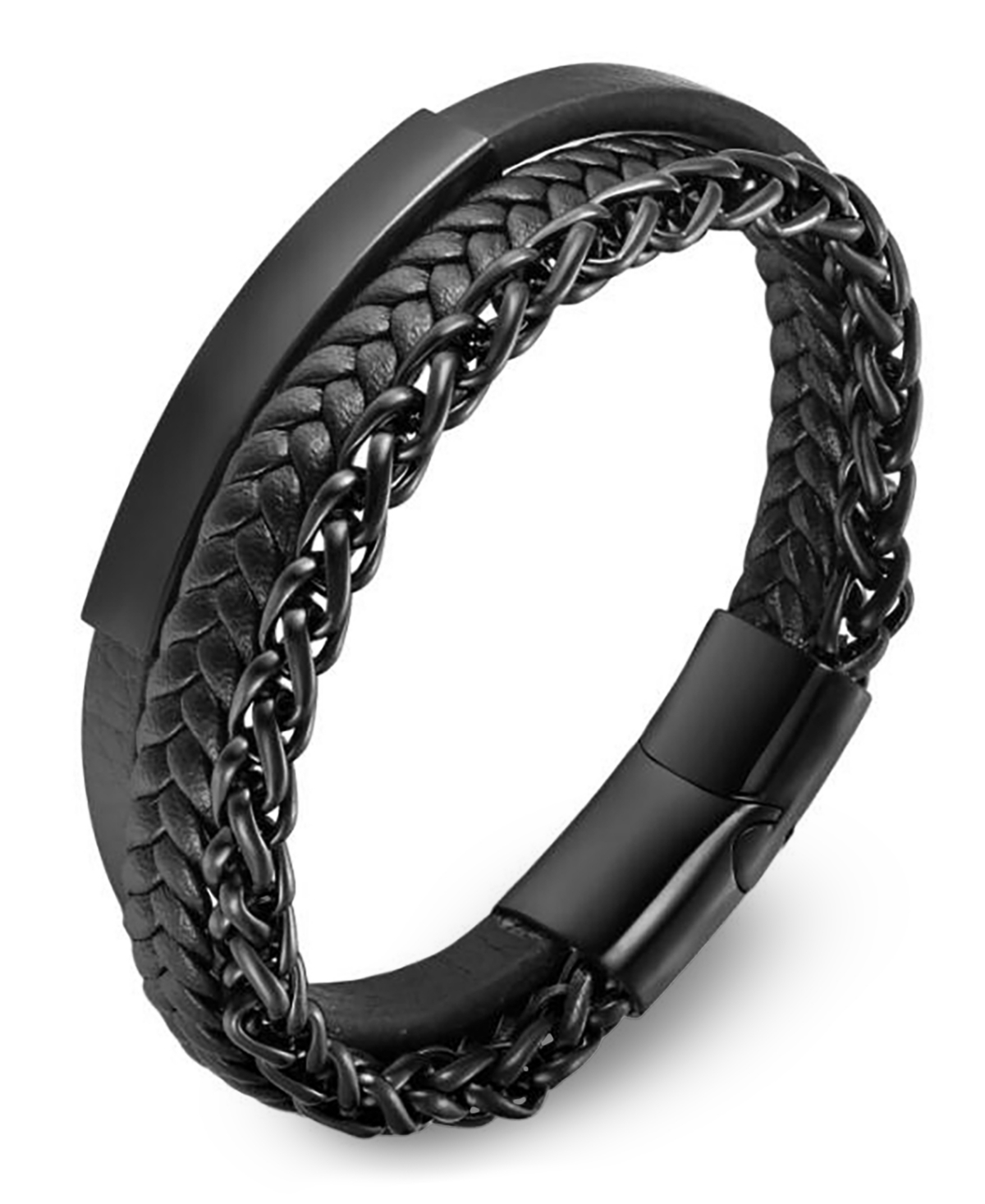 Click here for Rhona Sutton Mens Lexor Black Leather & Stainless... prices