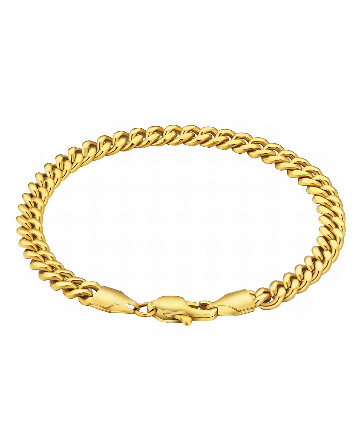 Click here for Rhona Sutton Mens Curb 18k Gold-Plated Chain Brace... prices