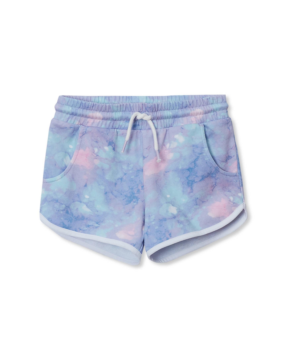 Click here for Lands End Big Girls Plus Camp Shorts - Watercolor... prices