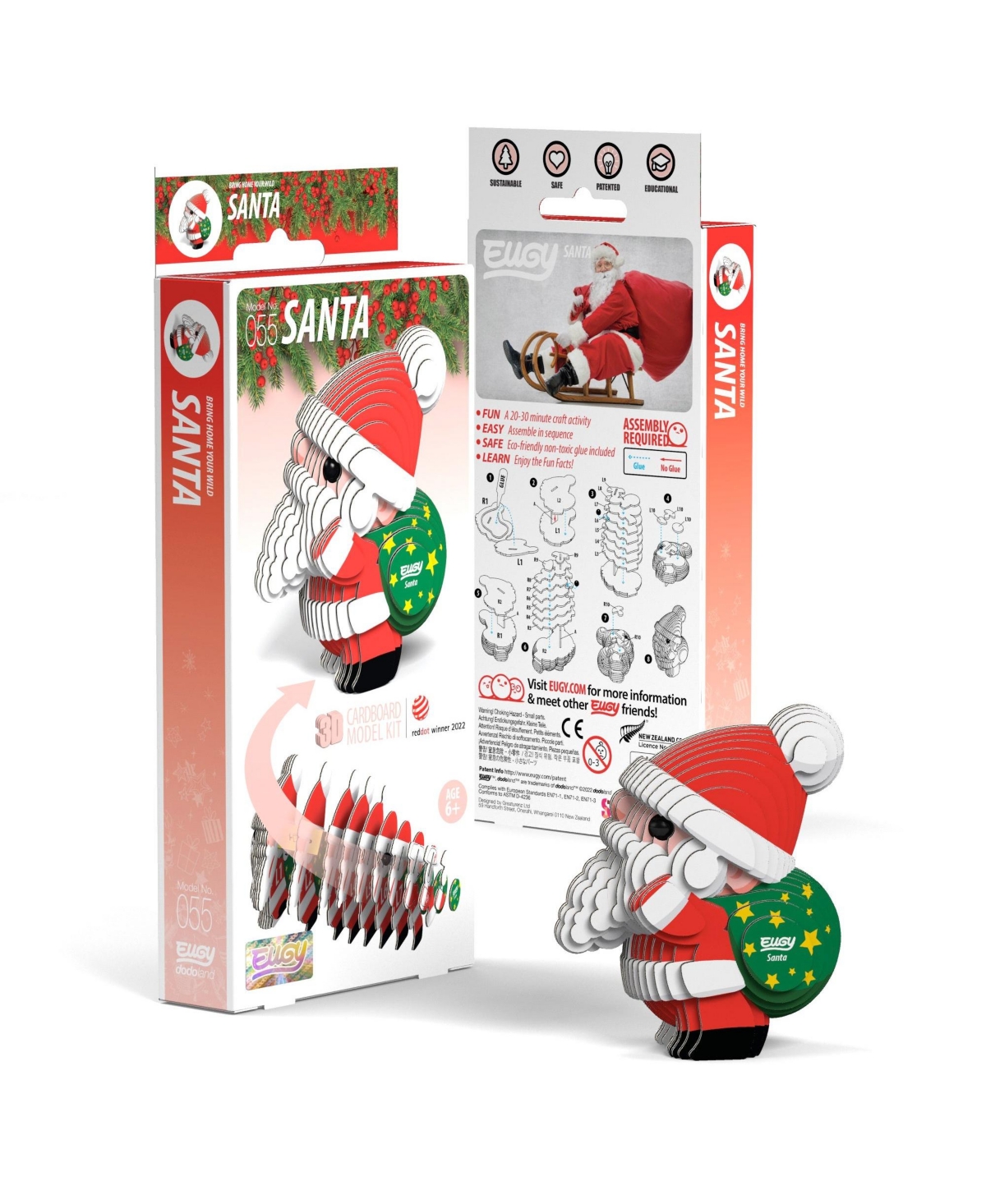 Click here for Eugy Santa 3D Puzzle prices