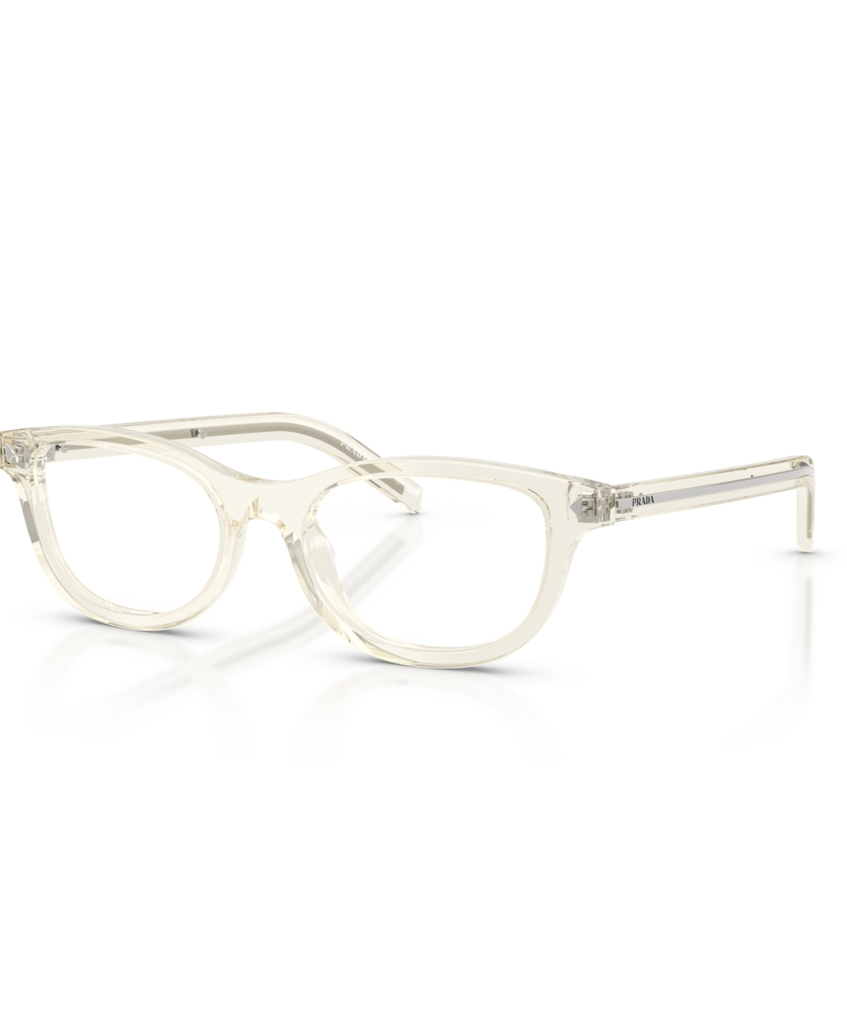 Click here for Prada Womens Oval Eyeglasses  Pr D01VU - Transpare... prices