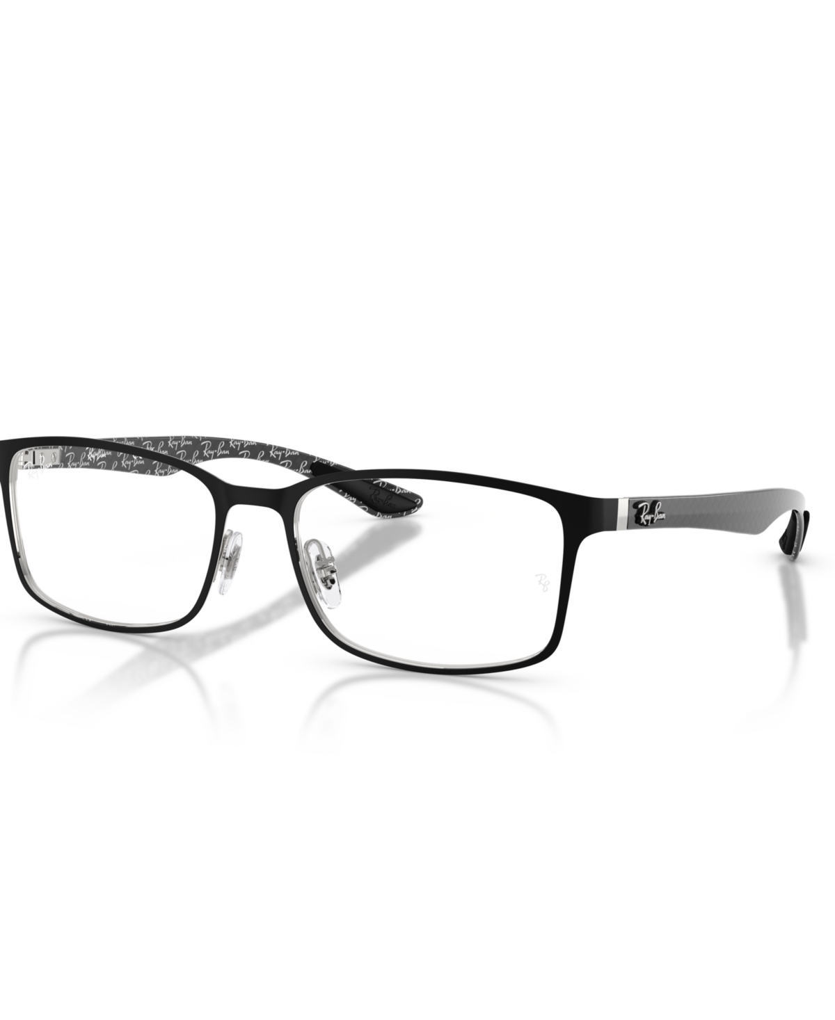 Click here for Ray-Ban Unisex Rectangle Eyeglasses  RB8424 - Matt... prices