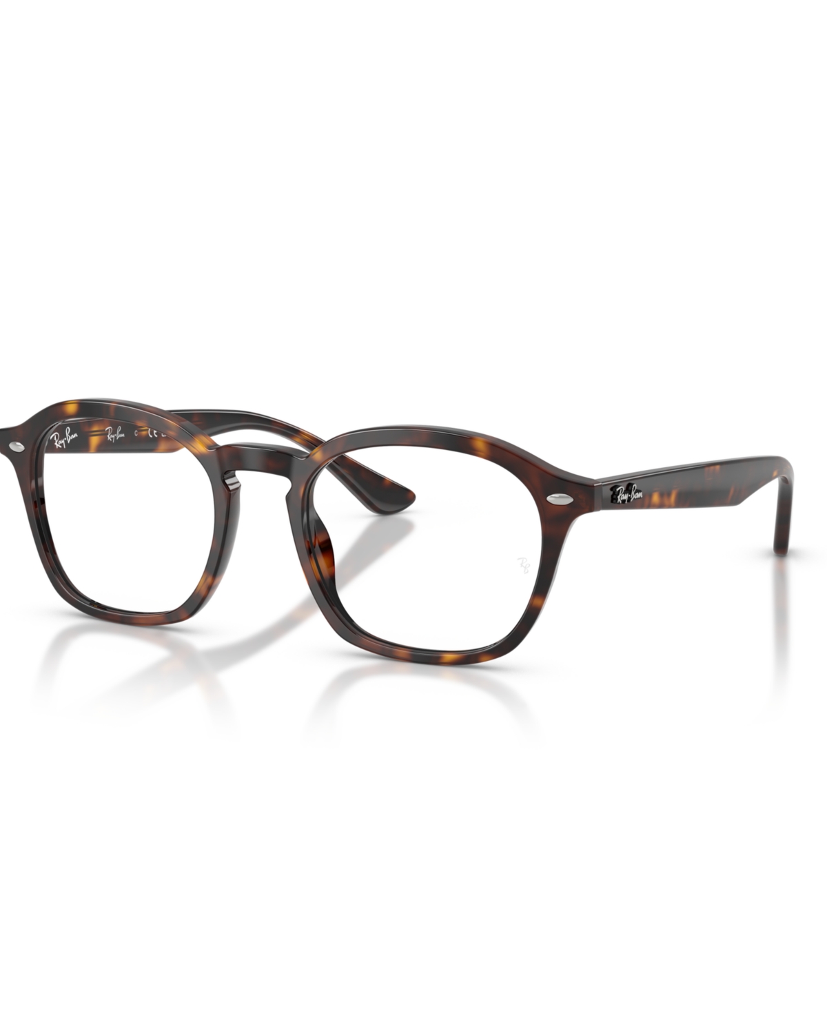 Click here for Ray-Ban Unisex Square Eyeglasses  RB5451 - Havana prices