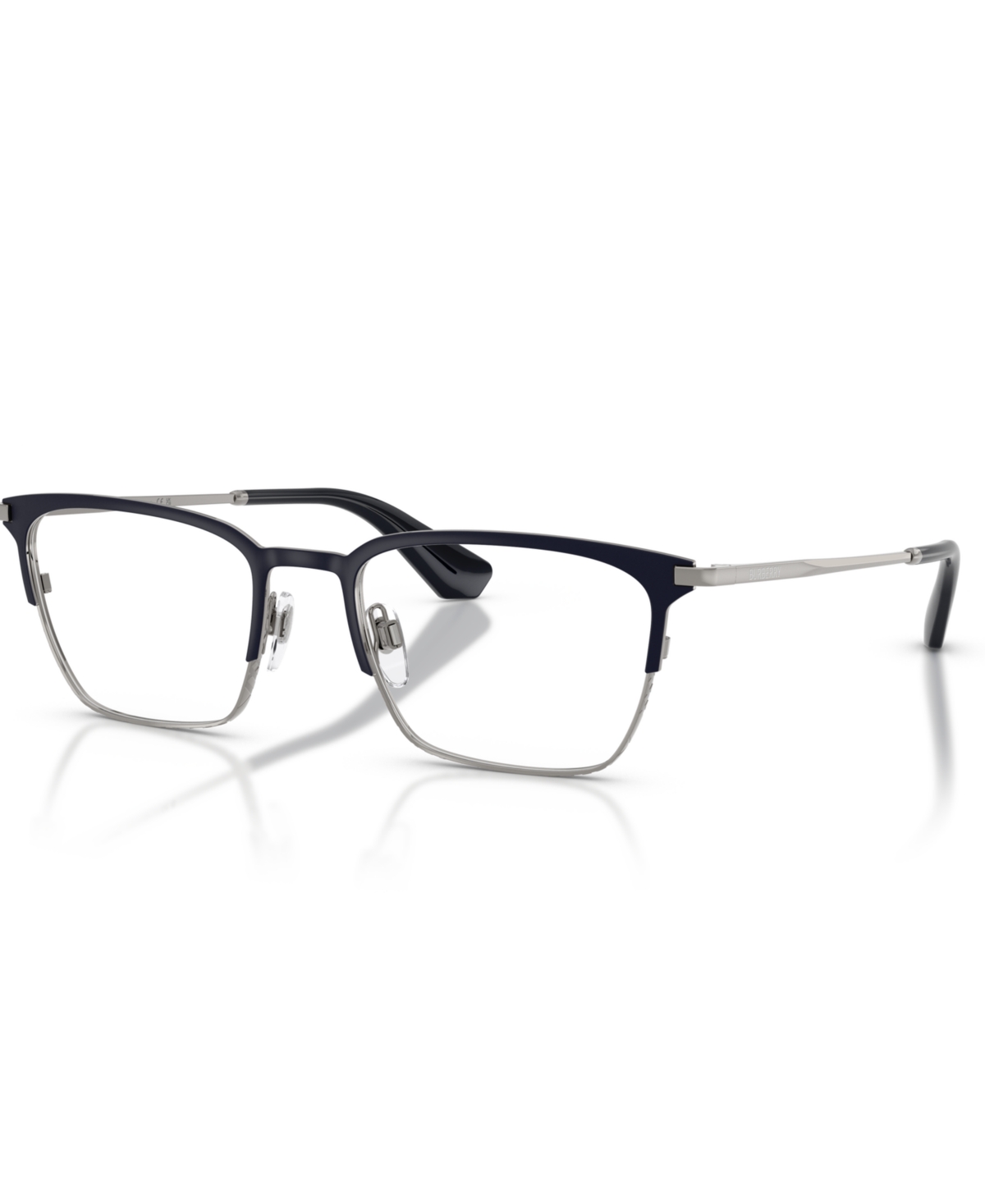 Click here for Burberry Mens Rectangle Eyeglasses  BE1401 - Blue... prices