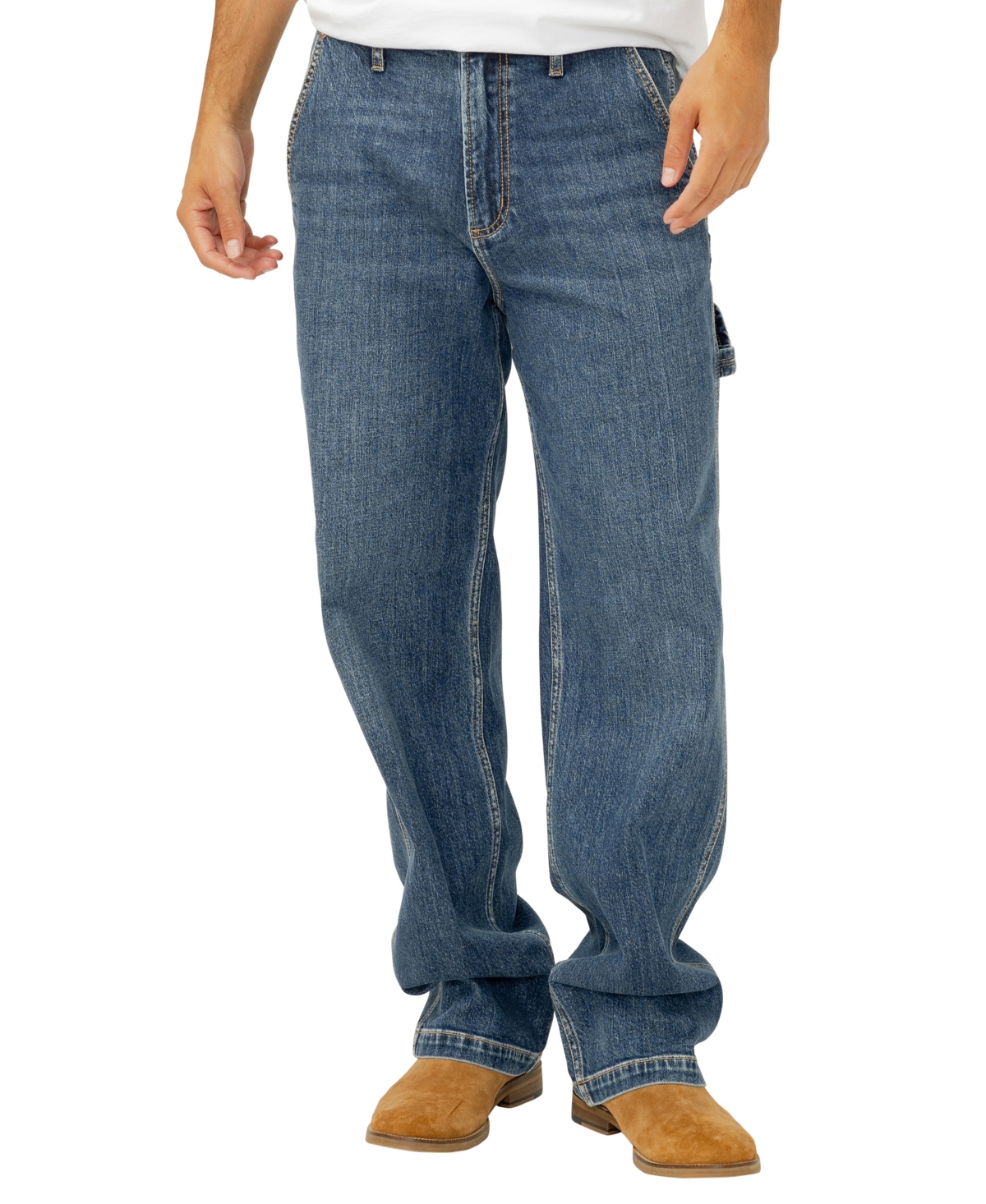 Click here for Silver Jeans Co. Mens Straight-Fit Jeans - Myrtle prices
