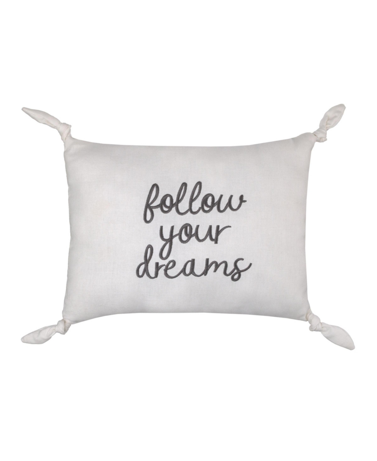Click here for NoJo Follow Your Dreams White Embroidered Tied Cor... prices