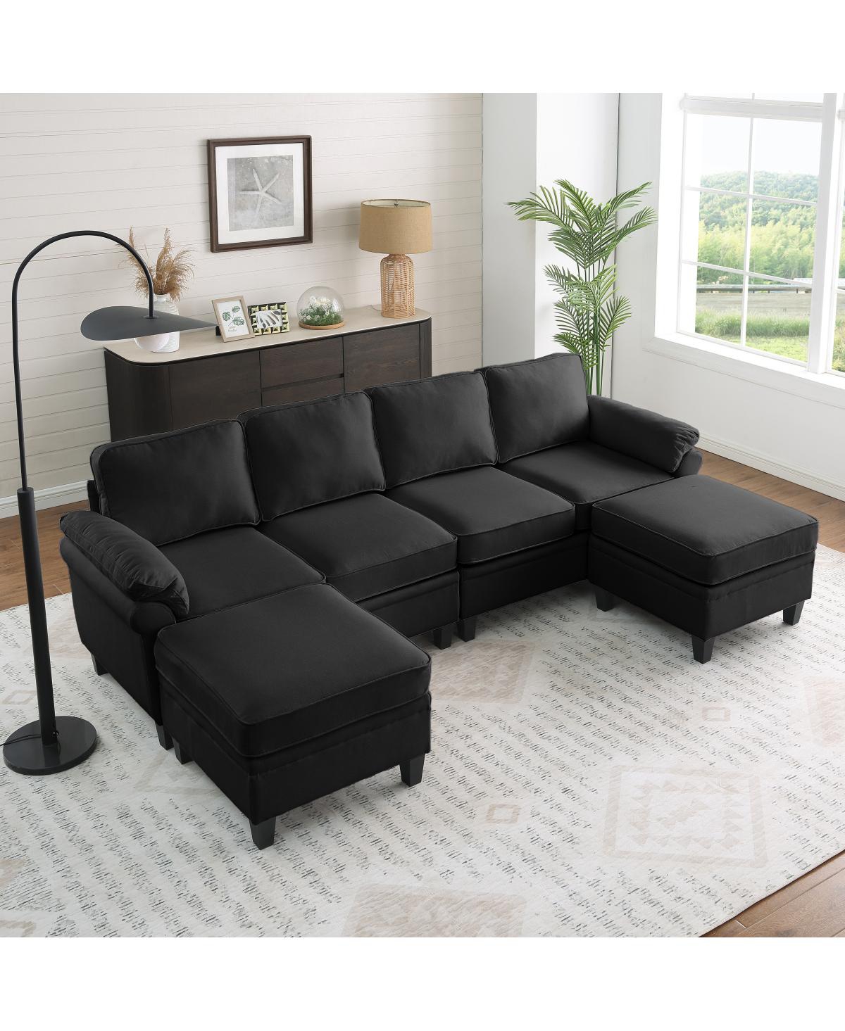 Click here for Streamdale Furniture 102" Contemporary L-Shap... prices