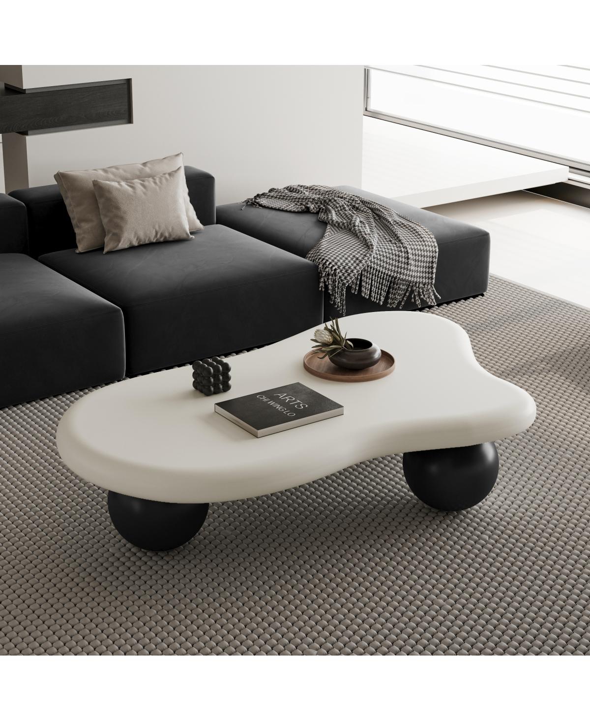 Click here for Streamdale Furniture Cloud Coffee Table - Black wh... prices