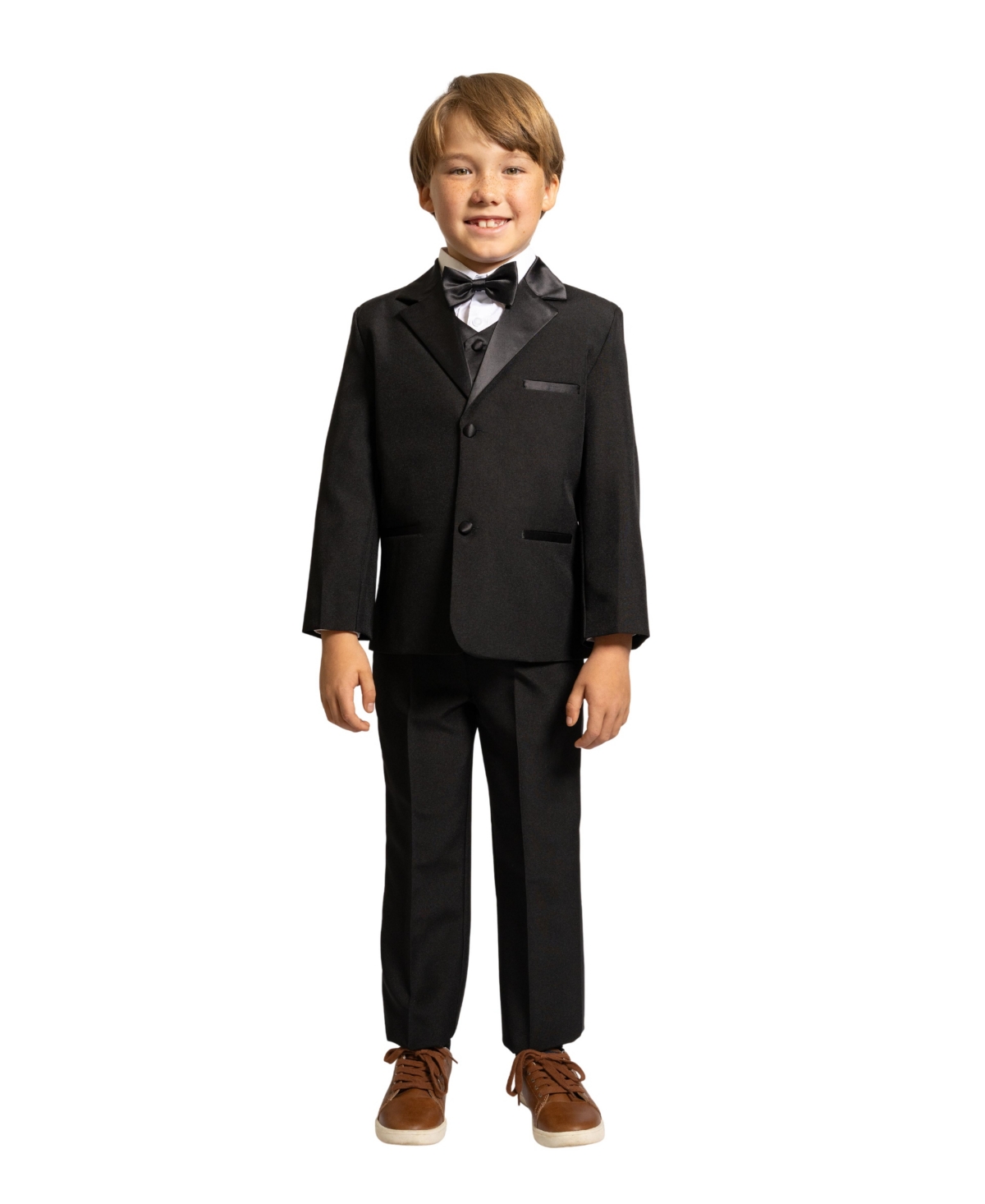 Click here for Peanut Butter Collection Boys Bond Tuxedo - Black prices