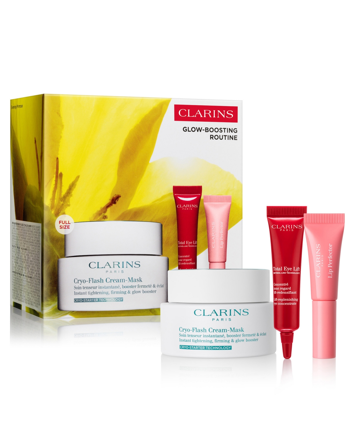 Click here for Clarins 3-Pc. Glow-Boosting Cryo-Flash Mask Kit Se... prices
