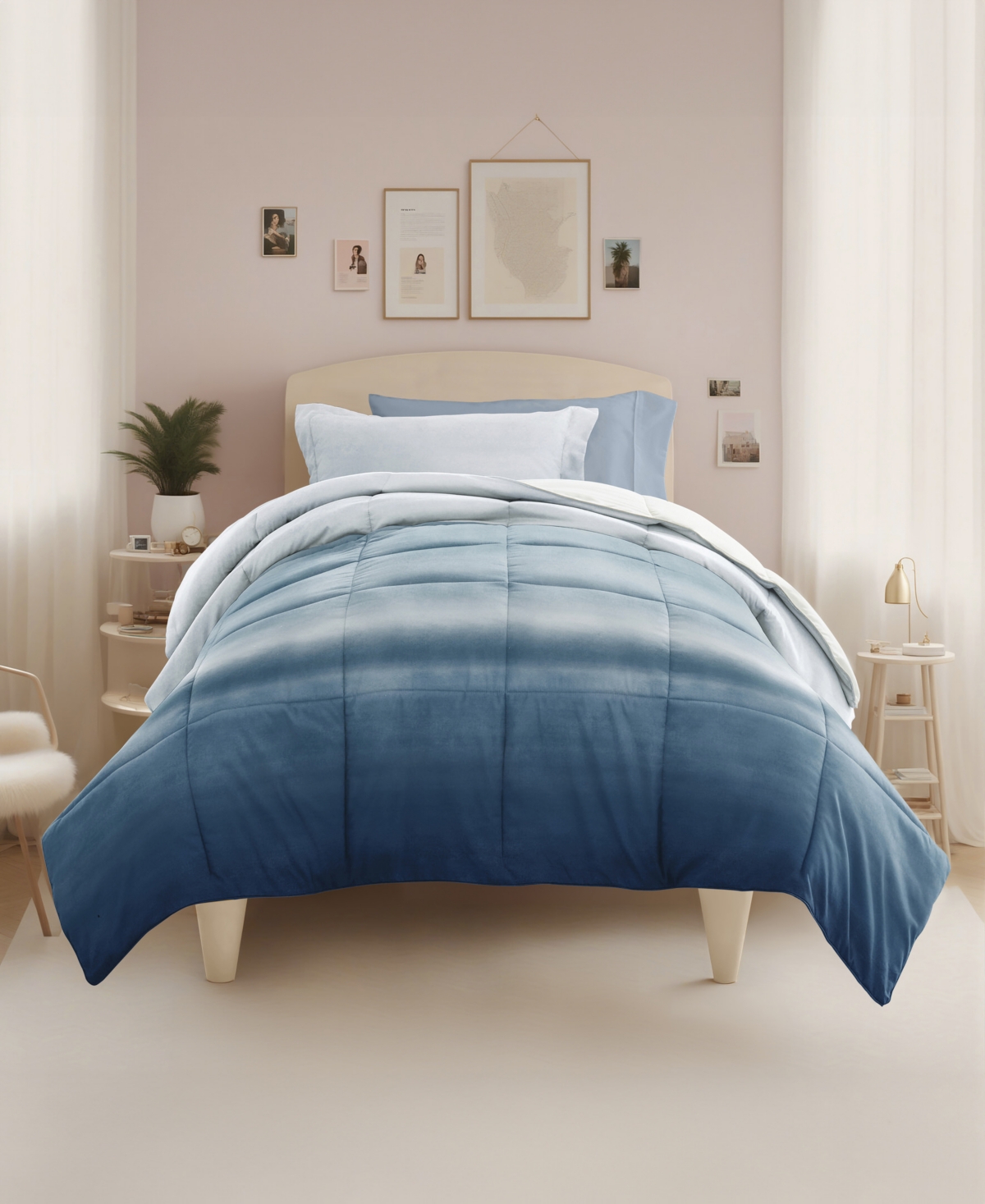 Click here for ienjoy Home Patterned Dorm 8-Piece Comforter Set... prices
