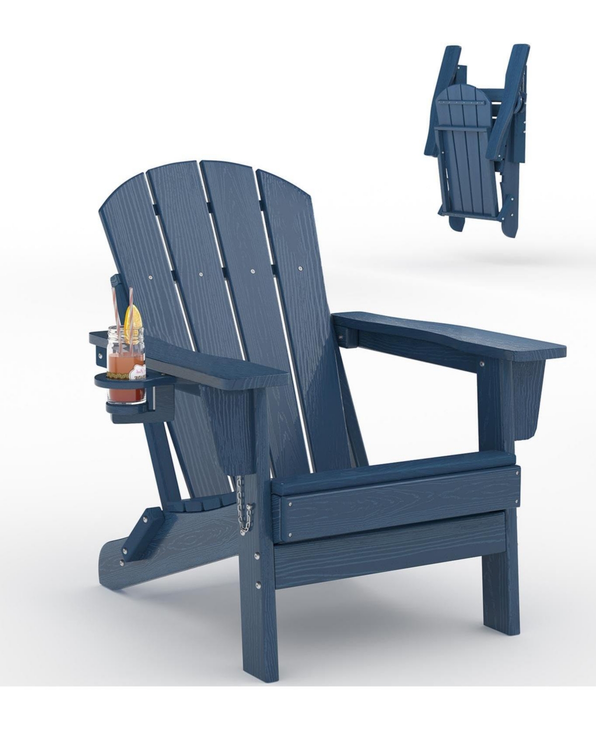Click here for gaomon Folding Adirondack Chair  Hdpe Outdoor Pati... prices
