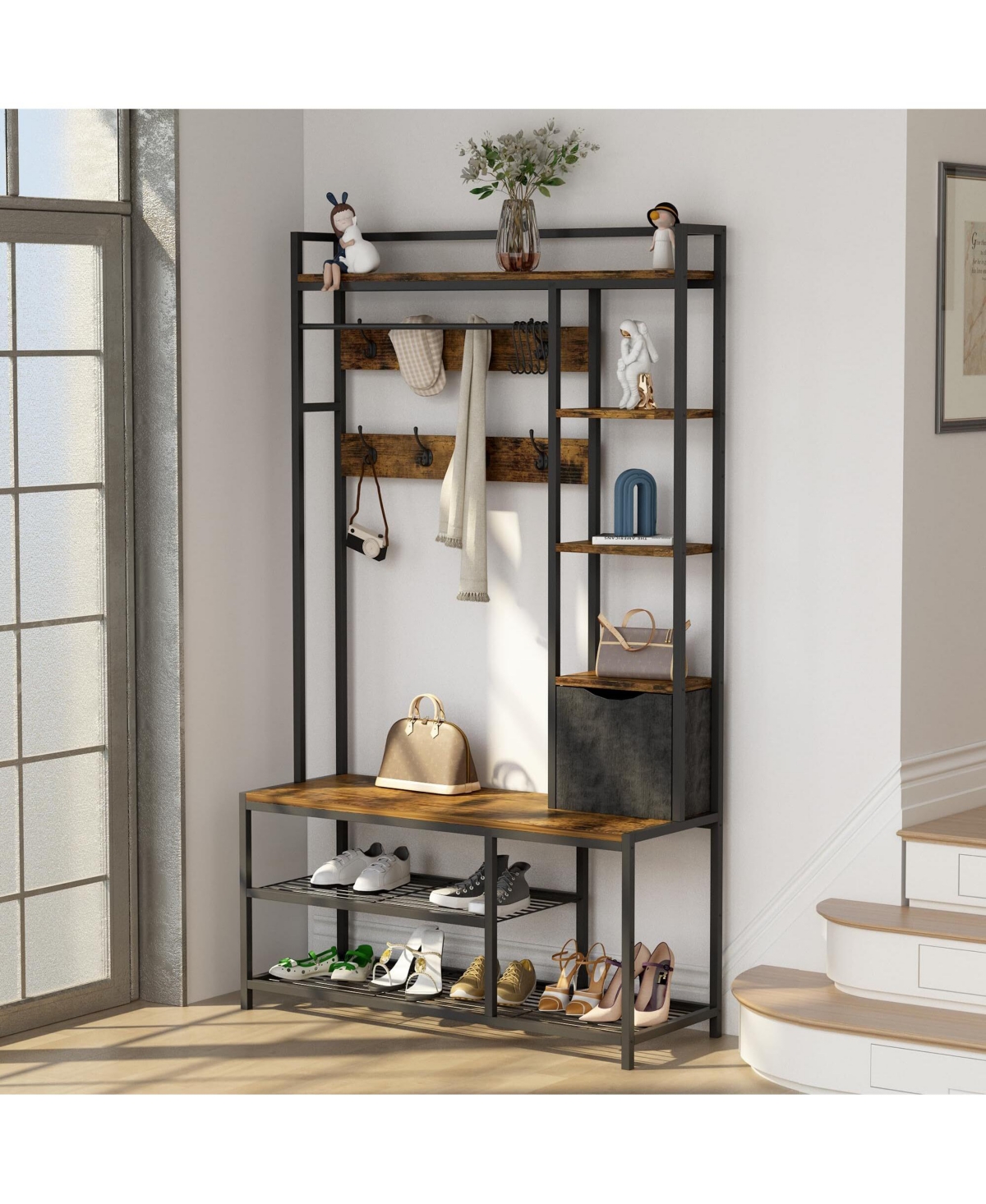 Click here for gaomon 41.34" Freestanding Hall Tree - Entryw... prices