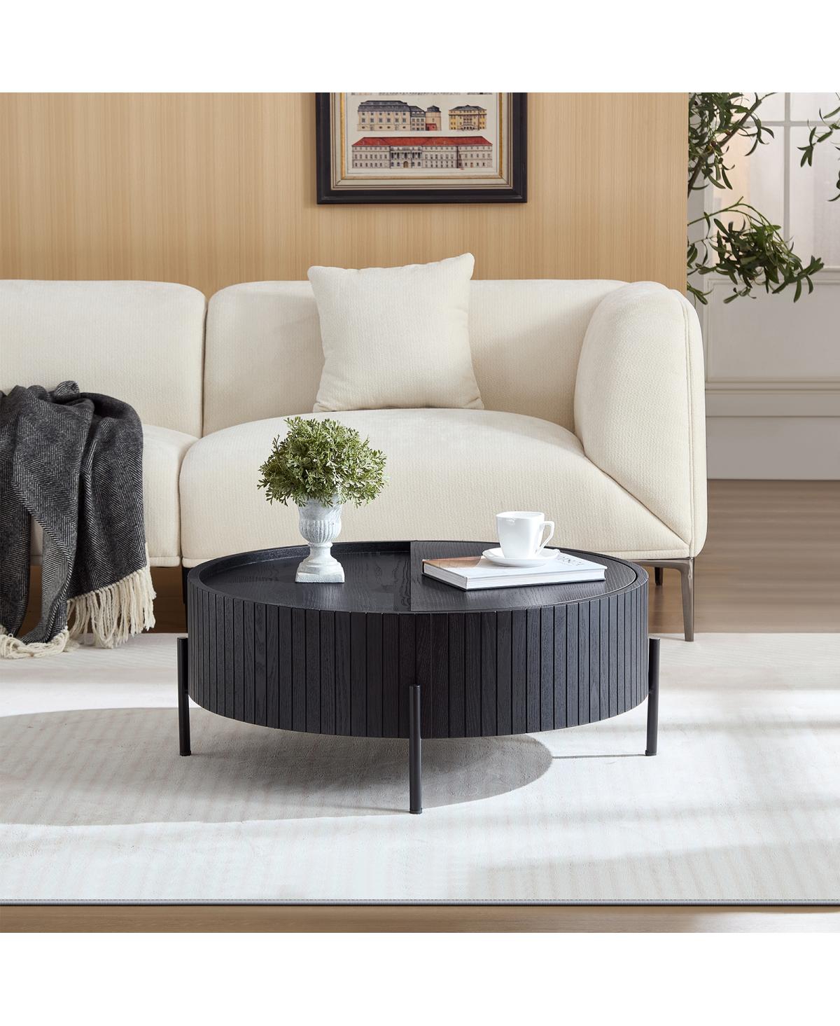 Click here for Streamdale Furniture Round Coffee Table with Stora... prices