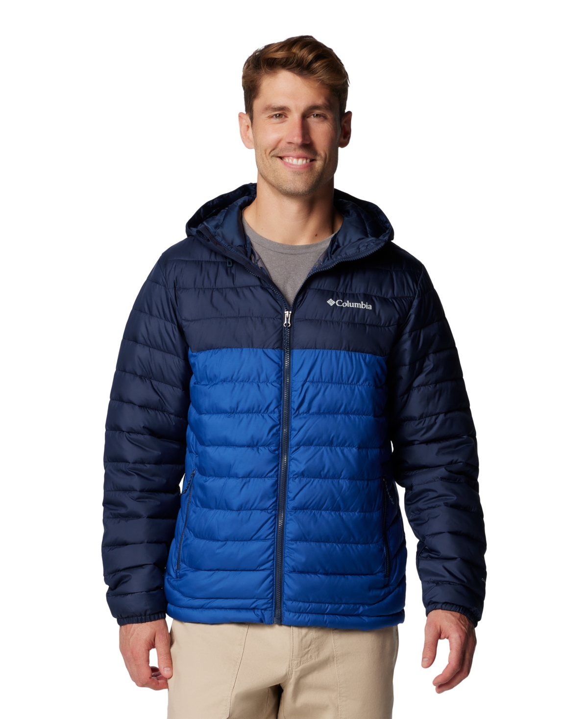 Click here for Columbia Mens Powder Lite Ii Hooded Jacket - Mount... prices