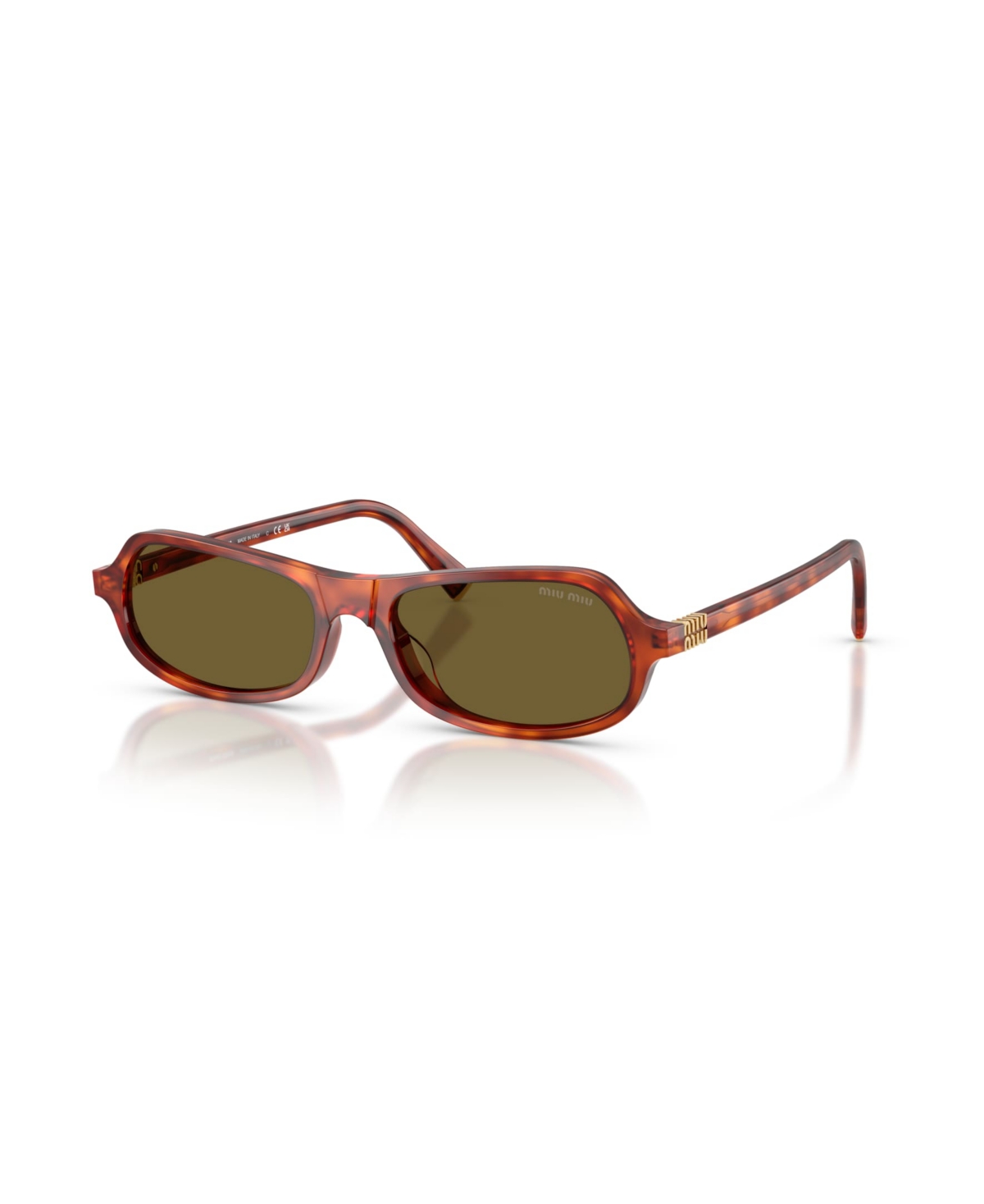 Click here for Miu Miu Womens Geometric Sunglasses  Mu B10SU - Ha... prices