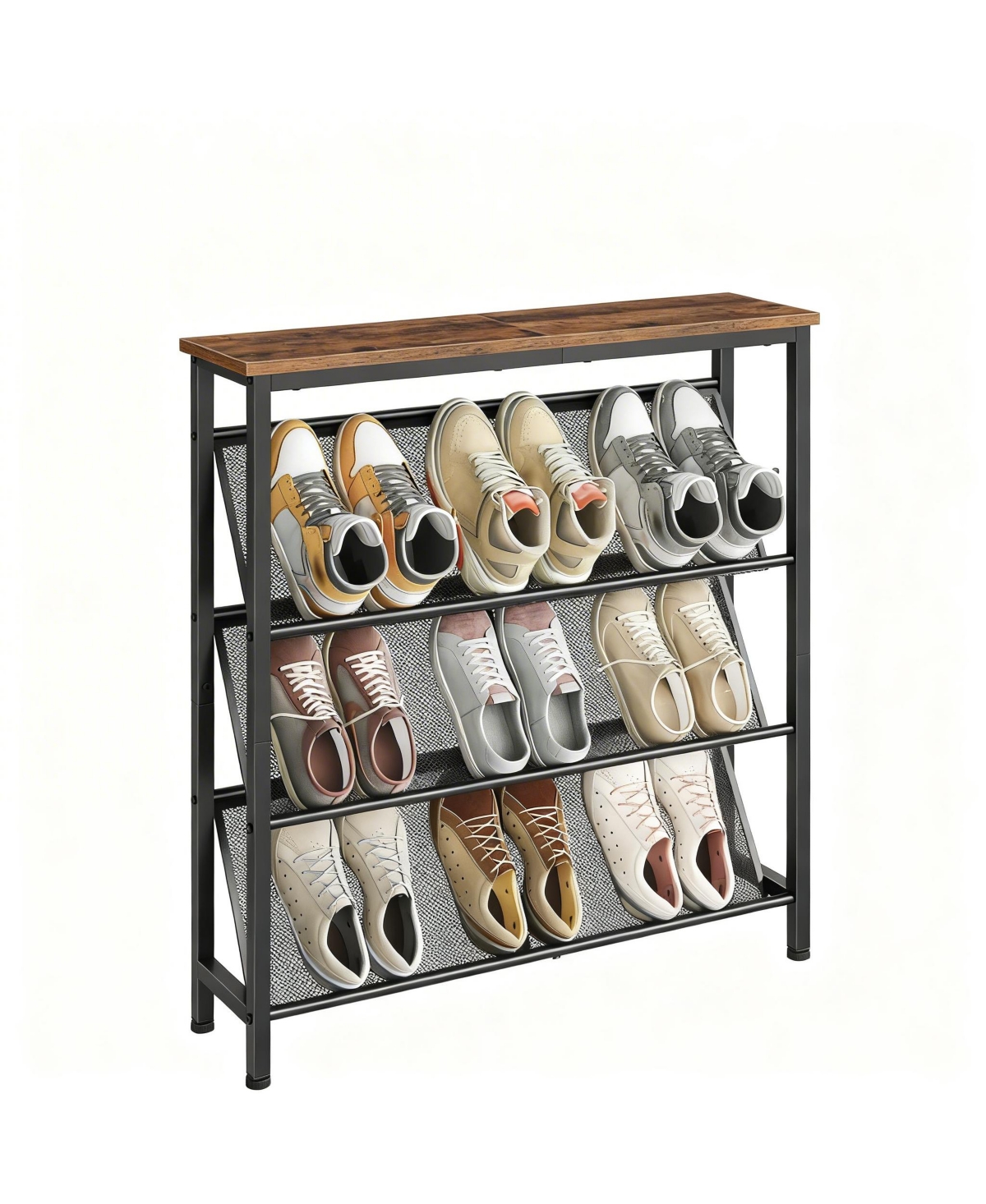 Click here for Yigii Slanted Shoe Rack for Small Spaces with Adju... prices