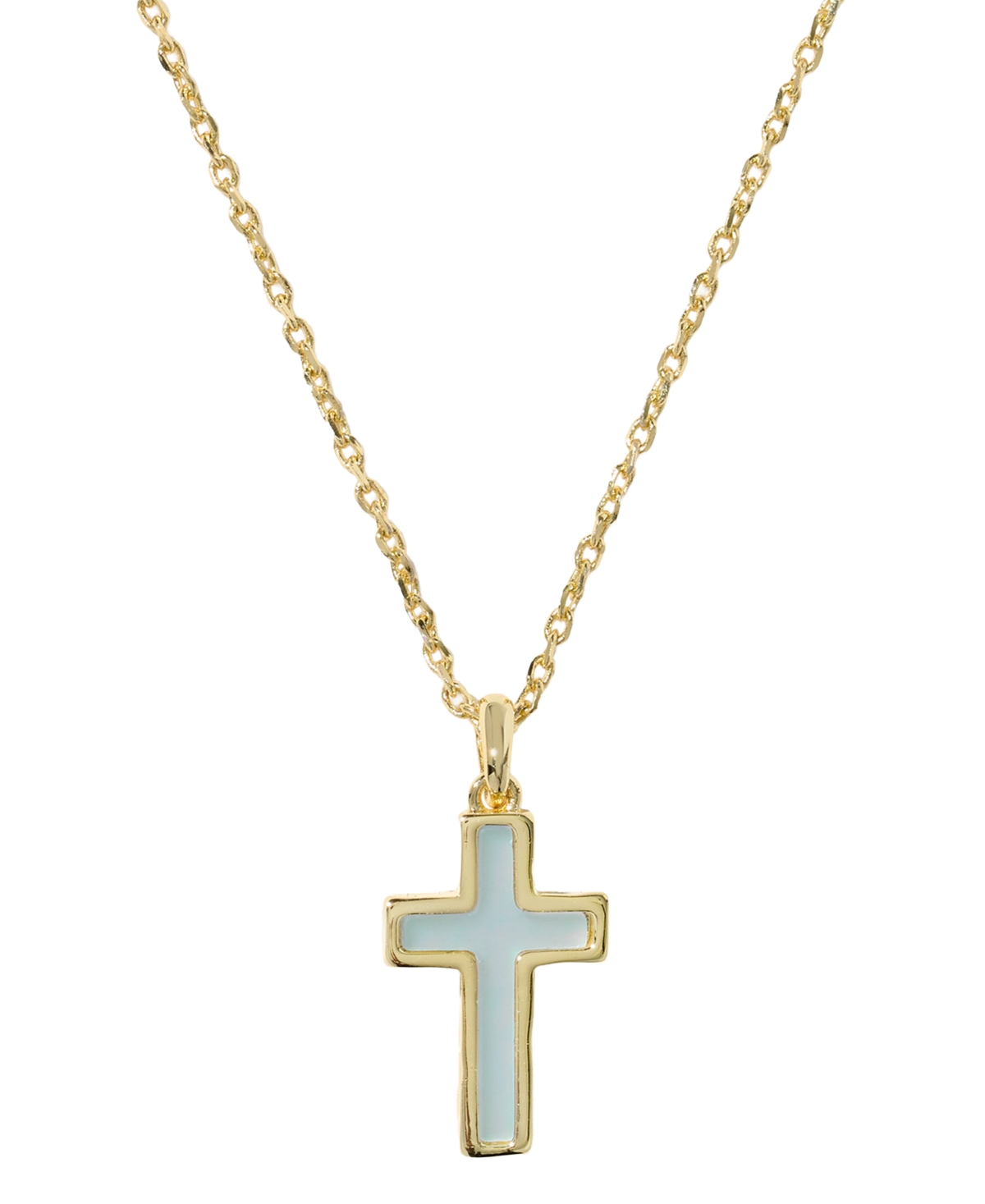 Click here for Kendra Scott Cross 19 Pendant Necklace - Gold Meta... prices