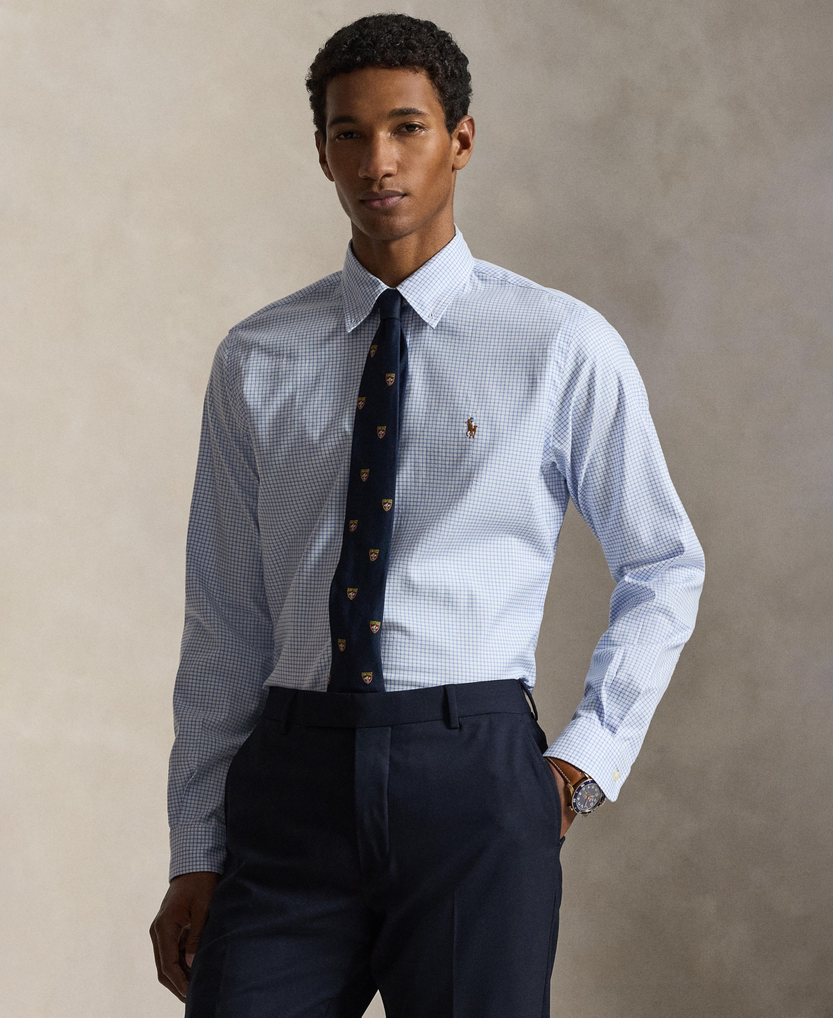 Click here for Polo Ralph Lauren Mens Classic-Fit Performance Oxf... prices