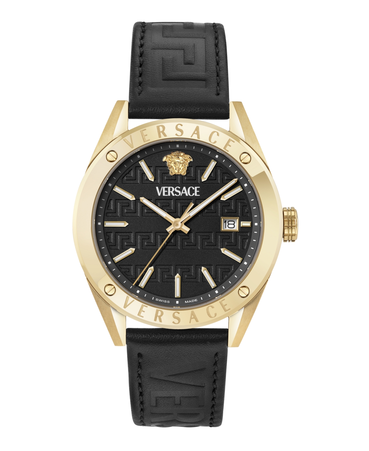 Click here for Versace Mens Athletic Ip Yellow Gold Stainless Ste... prices
