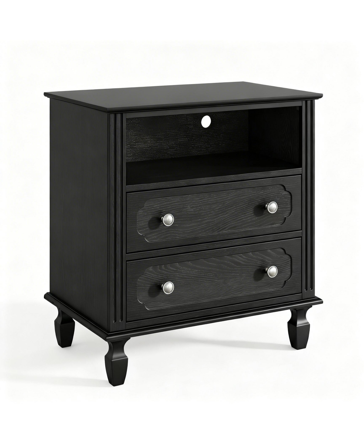 Click here for Yigii Wood Grain Nightstand with Charging Hub - 26... prices