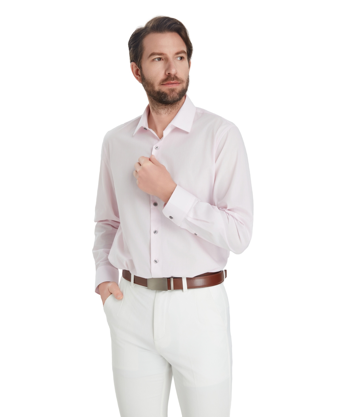 Click here for Alfani Mens Regular-Fit Solid Dress Shirt  Macys E... prices