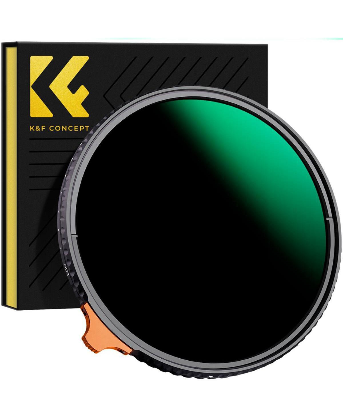 Click here for K&F Concept 55mm Nano-Xcel Series ND3-1000 1.5-10... prices