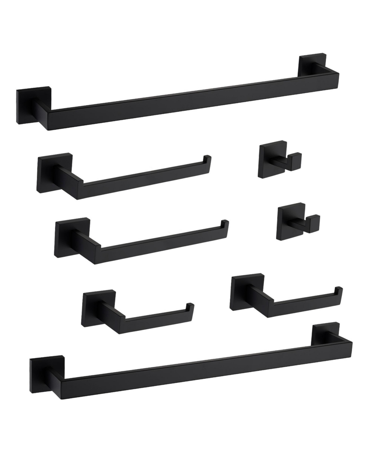 Click here for Rainsken 8 - Piece Bathroom Hardware Set  Stainles... prices