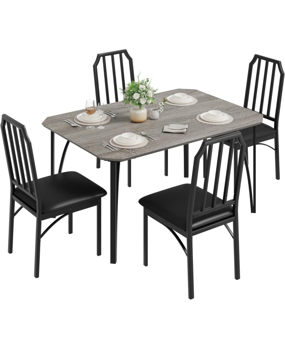 Click here for gaomon Dining Room Table Set for 4 Kitchen Table a... prices