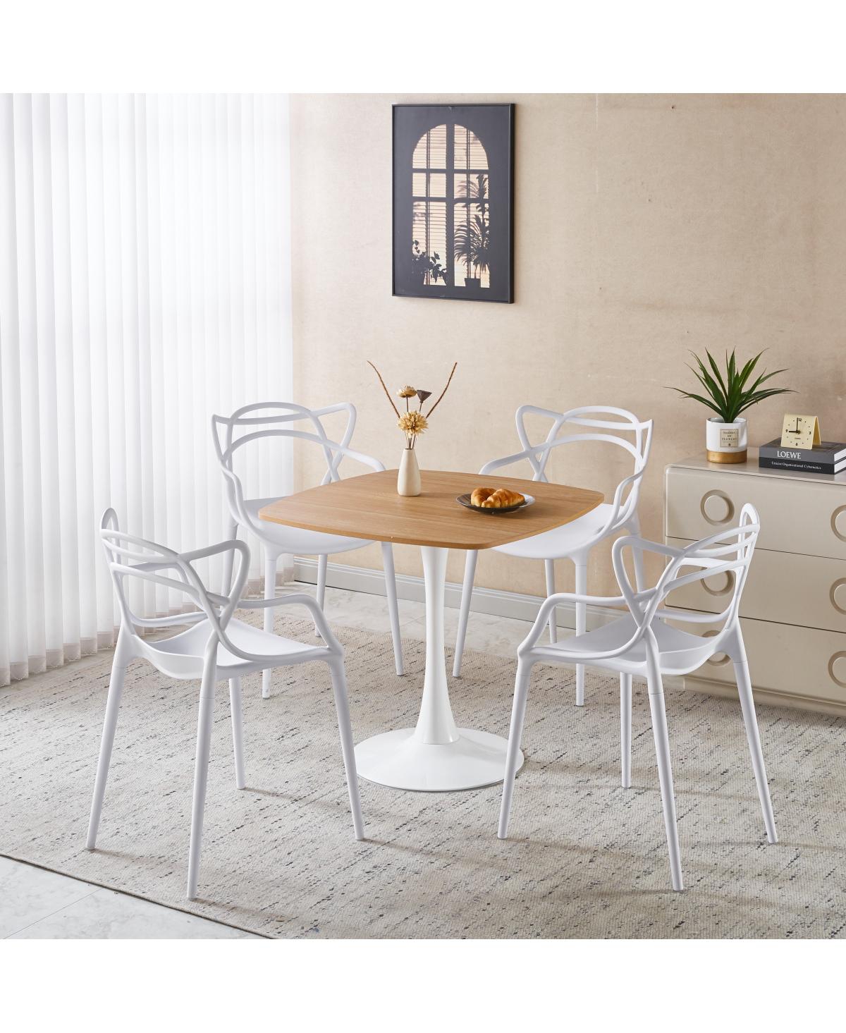 Click here for Streamdale Furniture 5pcs Dining Set  Metal Leg Ta... prices