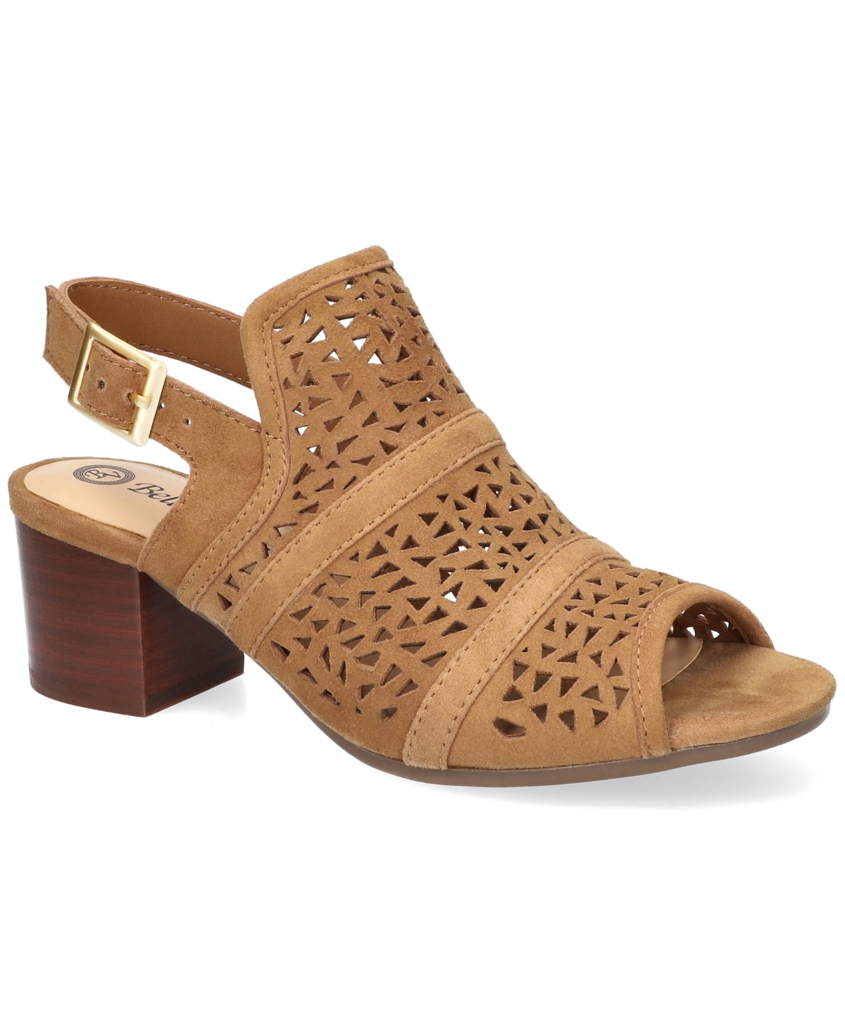 Click here for Bella Vita Womens Marti Block Heel Sandals - Dark... prices