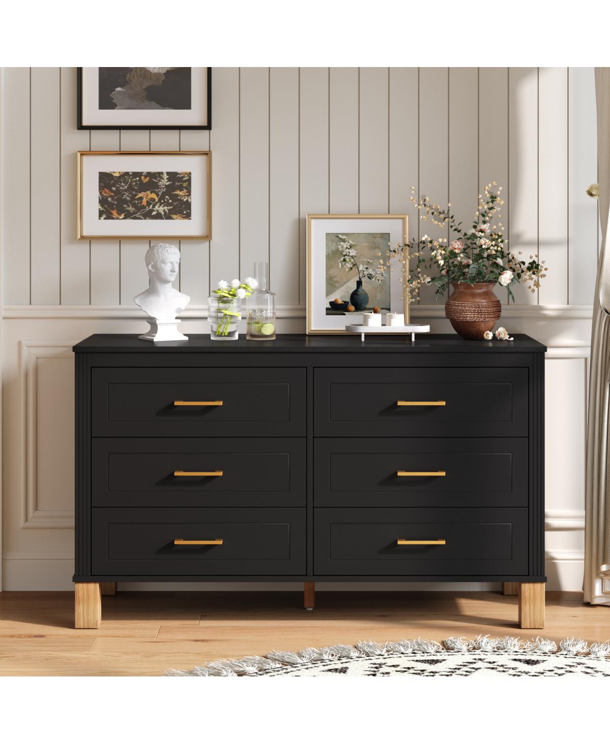 Click here for Streamdale Furniture 6-Drawer Double Dresser  Mode... prices