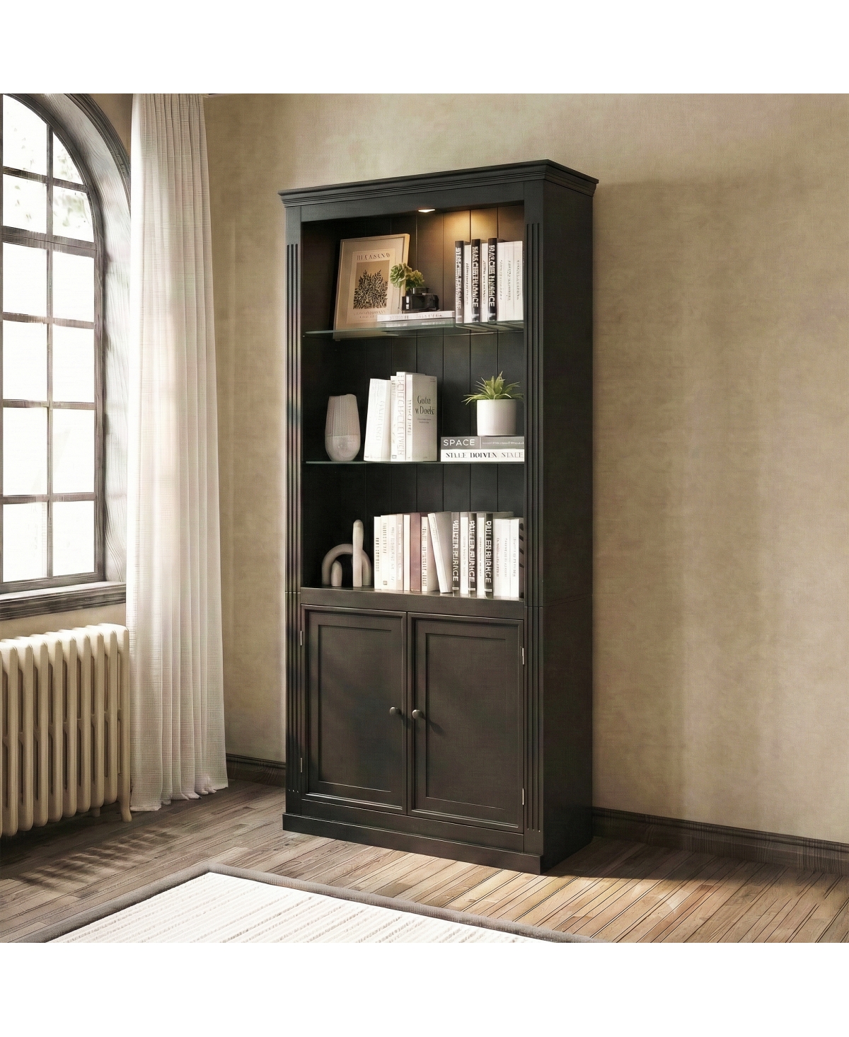 Click here for Streamdale Furniture 78.75"H 4-Tier Display S... prices