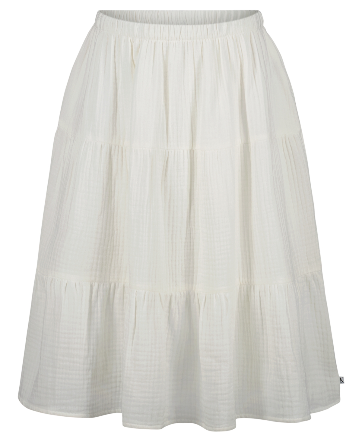 Click here for Calvin Klein Girls 7-16 Crinkle Knit Tiered Skirt... prices