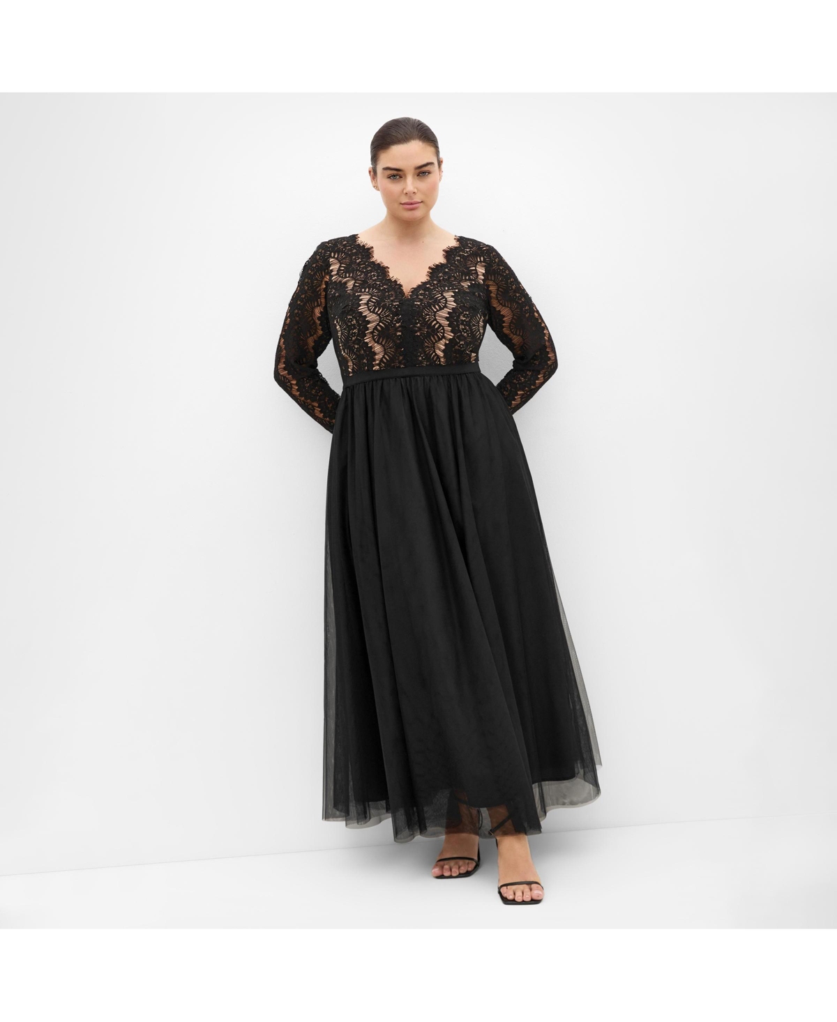 Click here for City Chic Womens Rare Beauty Maxi Dress - Black prices